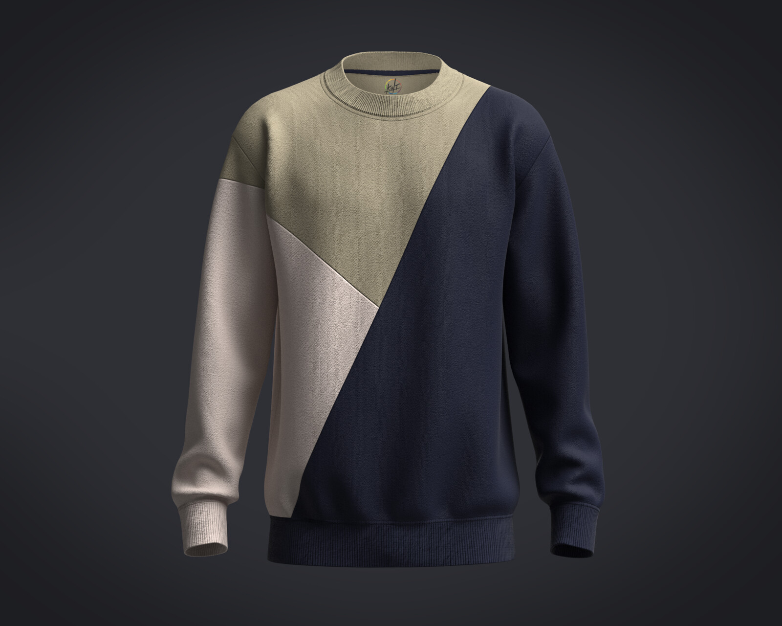 Kult - Sweatshirt Color Blocked