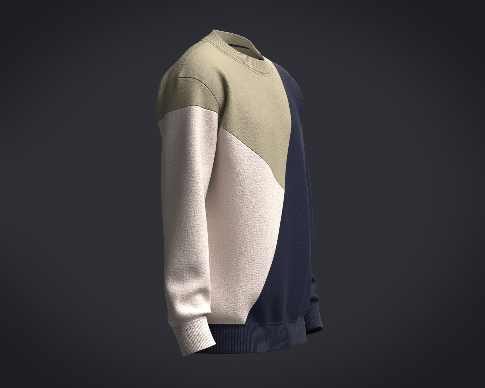 Kult - Sweatshirt Color Blocked