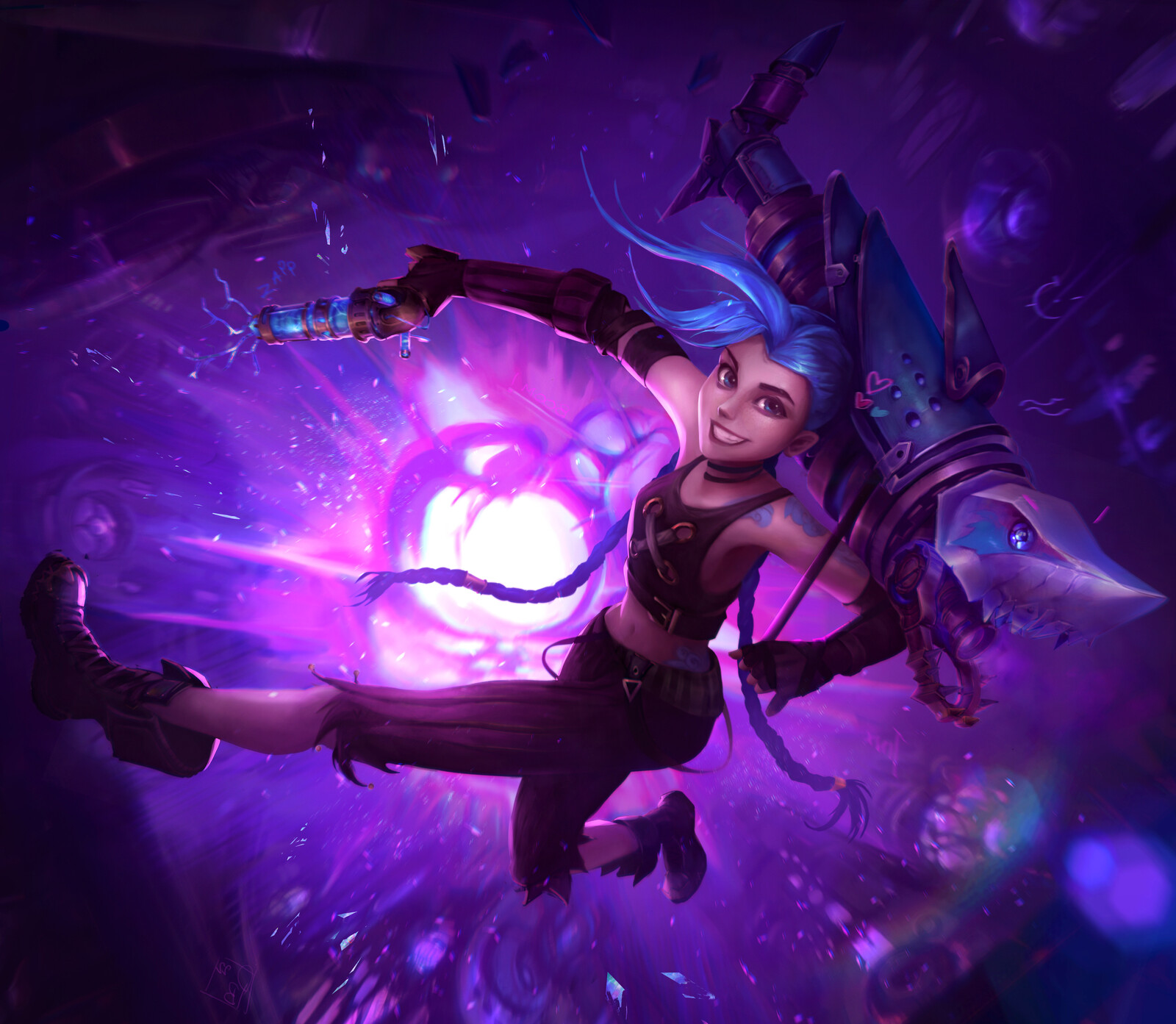jinx splash background