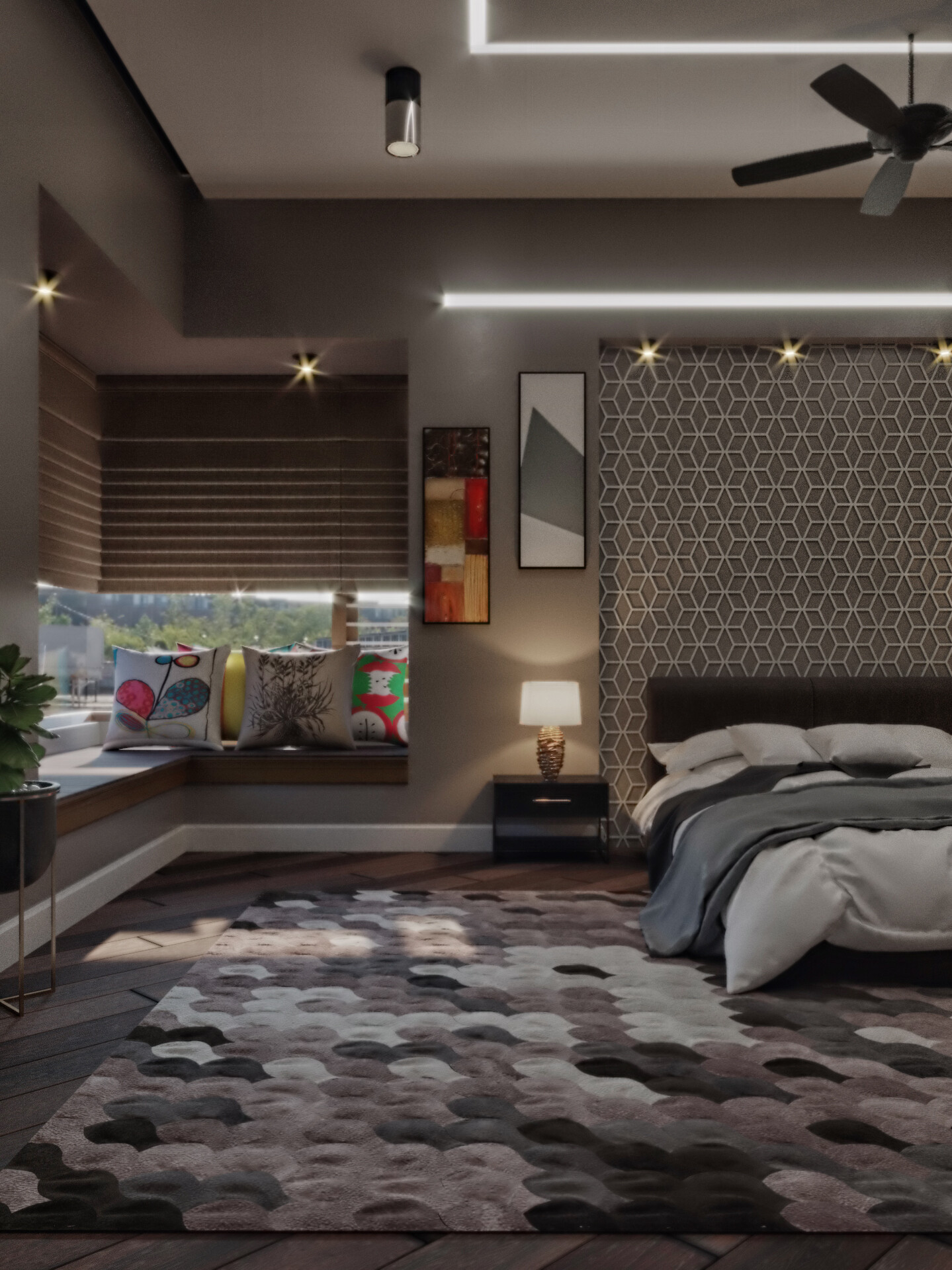 ArtStation - Bed room