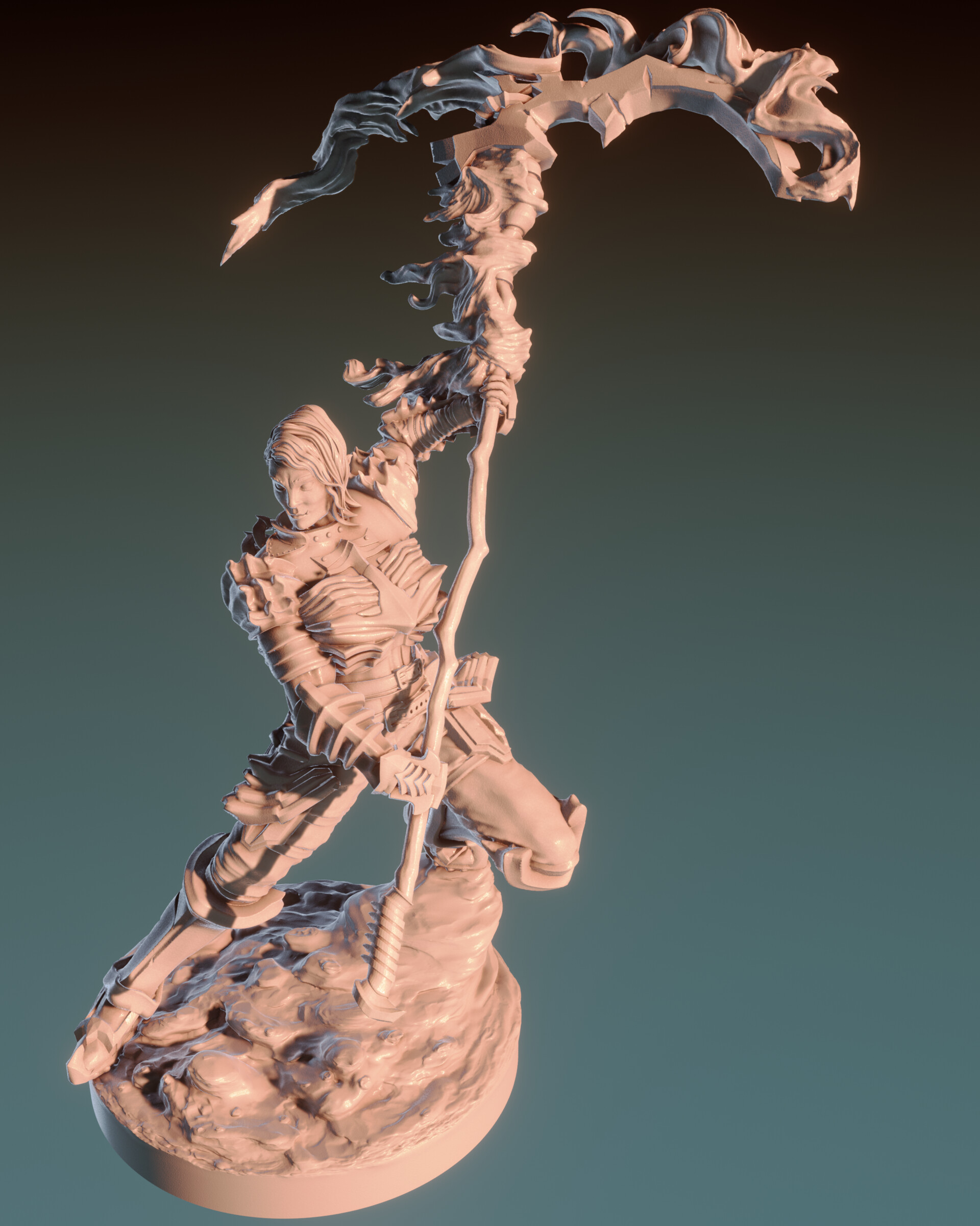 ArtStation - Phantom Death half-Orc