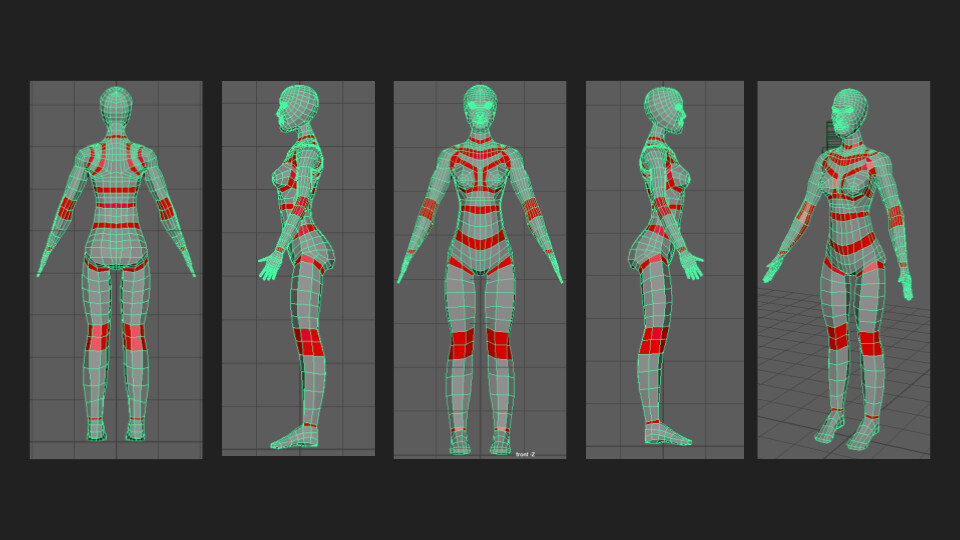 ArtStation - CHARACTER UV