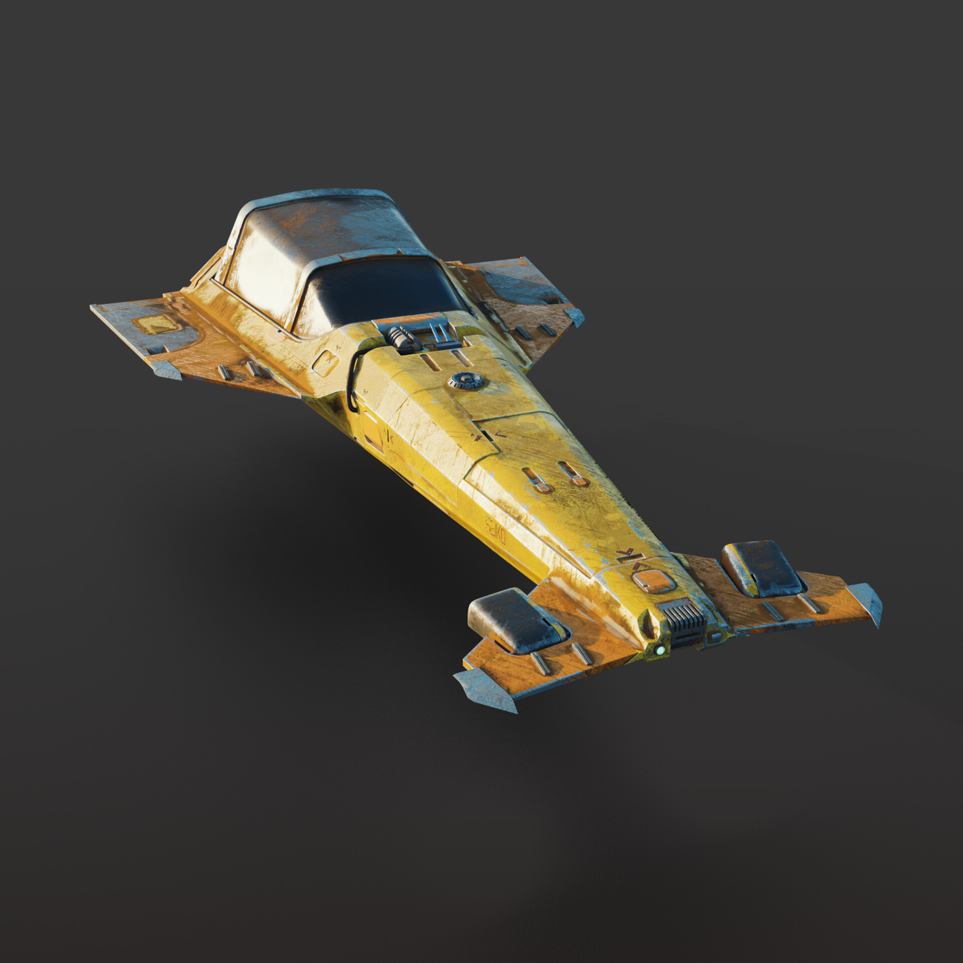 ArtStation - Space jet