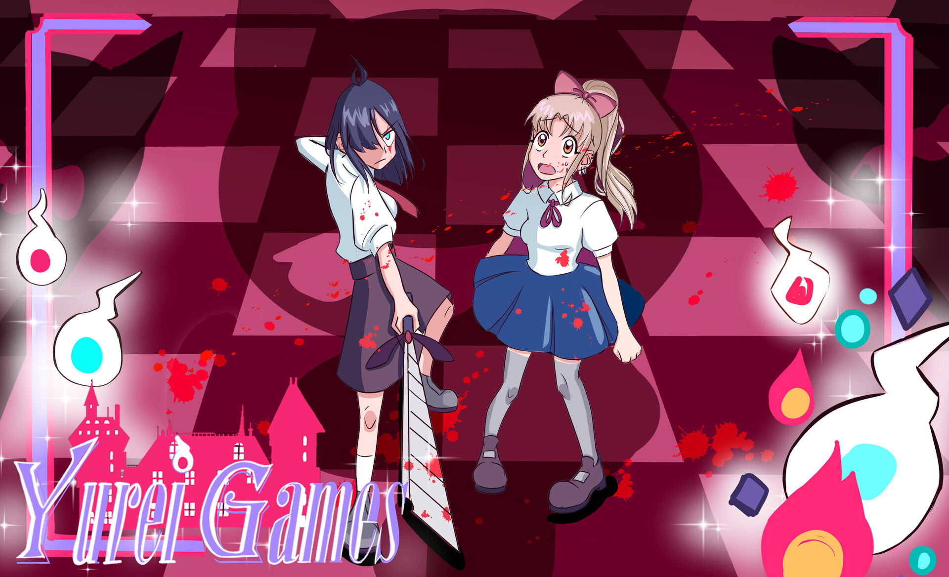 ArtStation - 2021 personal project: "Yurei Games