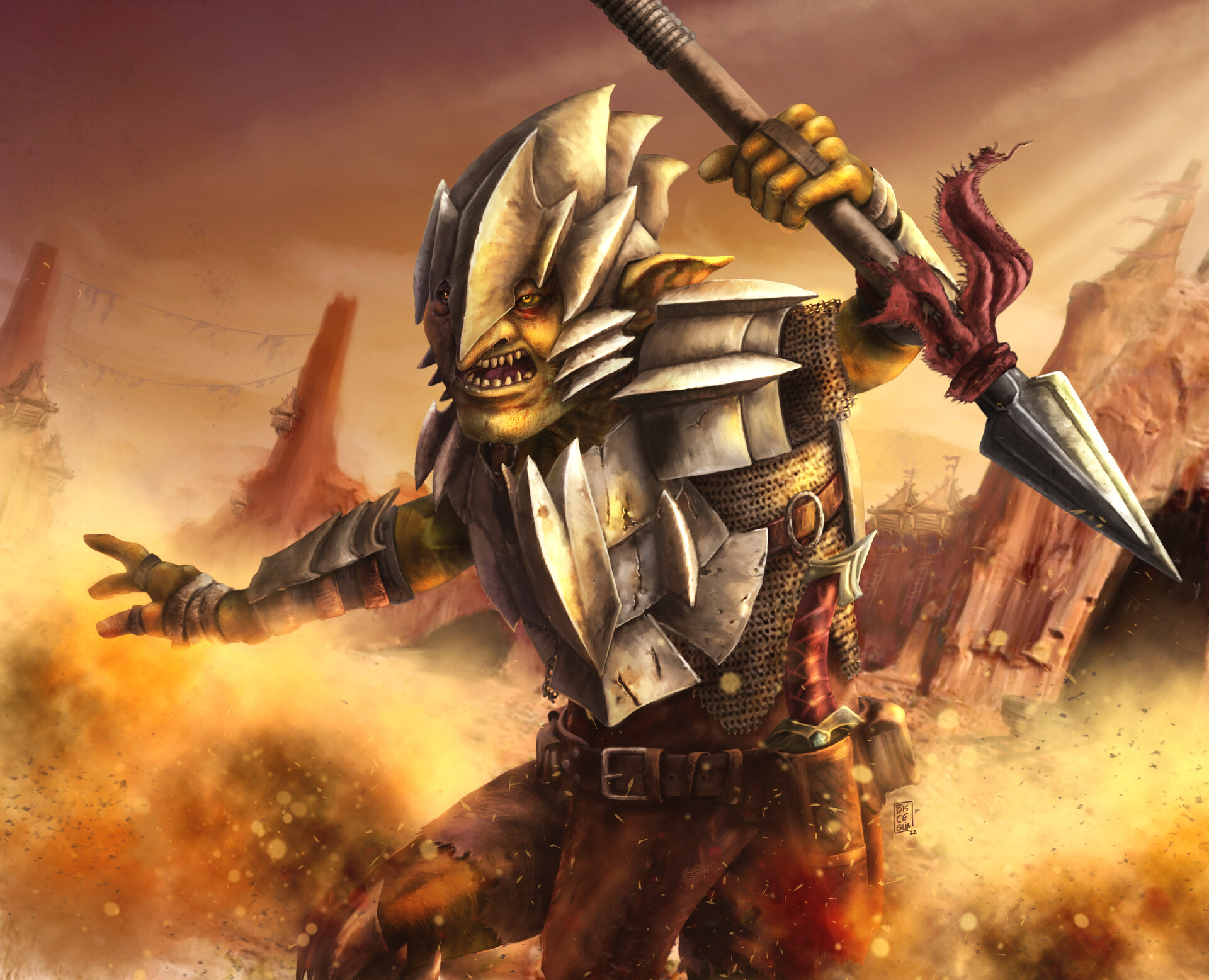 ArtStation - Raging Goblin