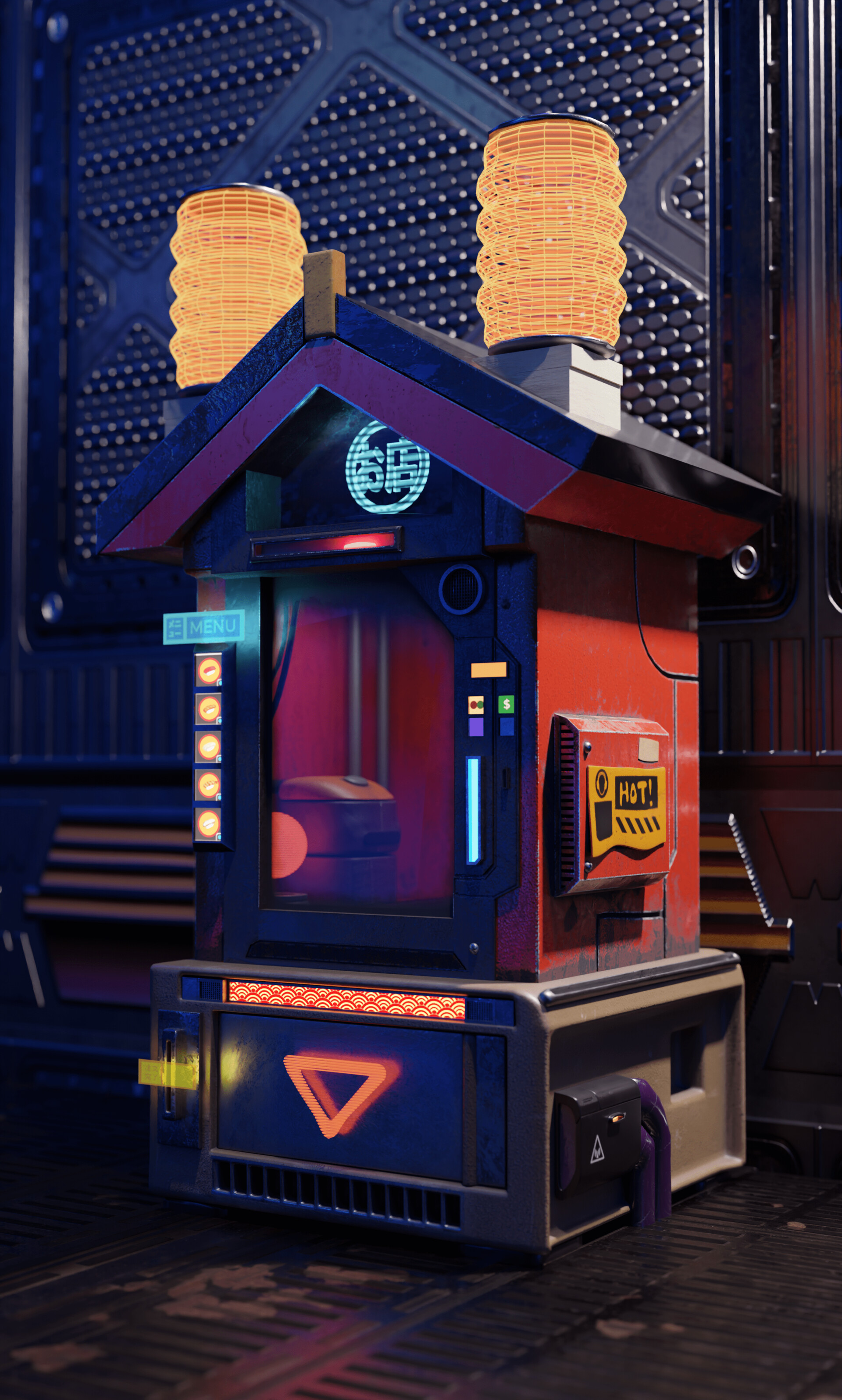 ArtStation - Vending Machine 🌌