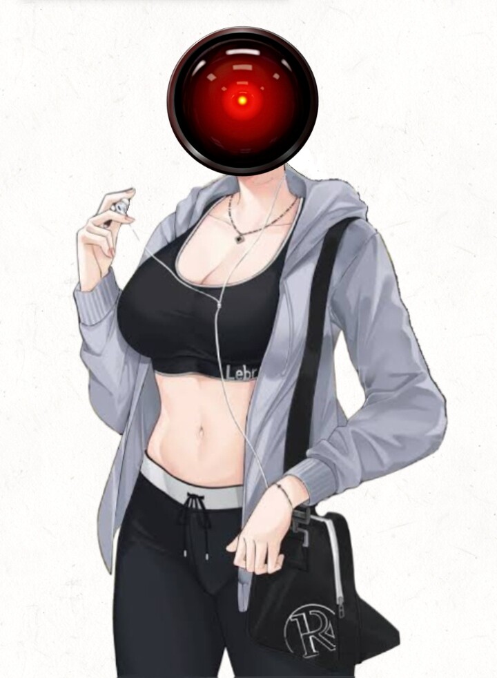 ArtStation - Robot head Girl