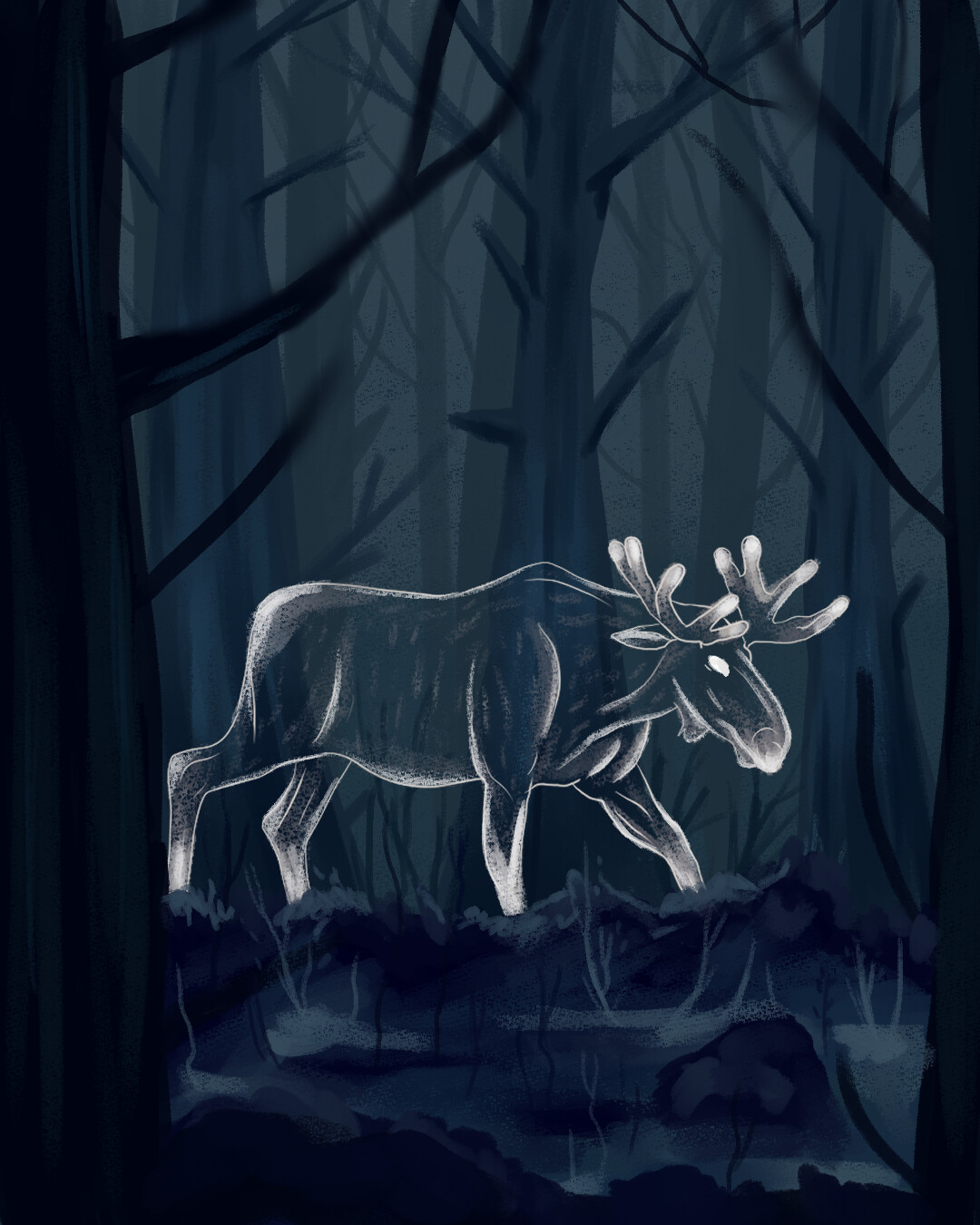 ArtStation - Spirit Moose