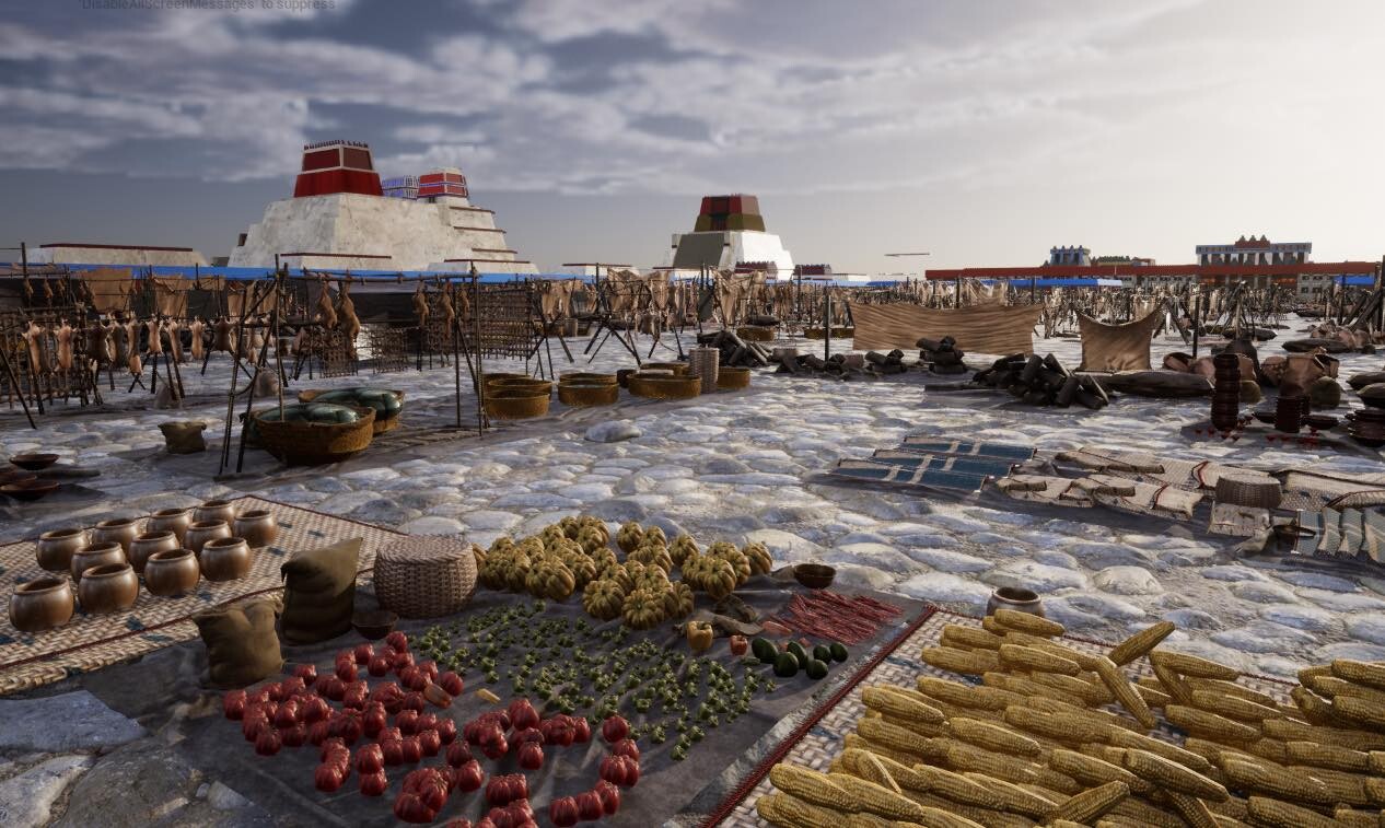 Jeffrey Vadala - Tenochtitlan (Aztec Capital) Open World Reconstruction ...