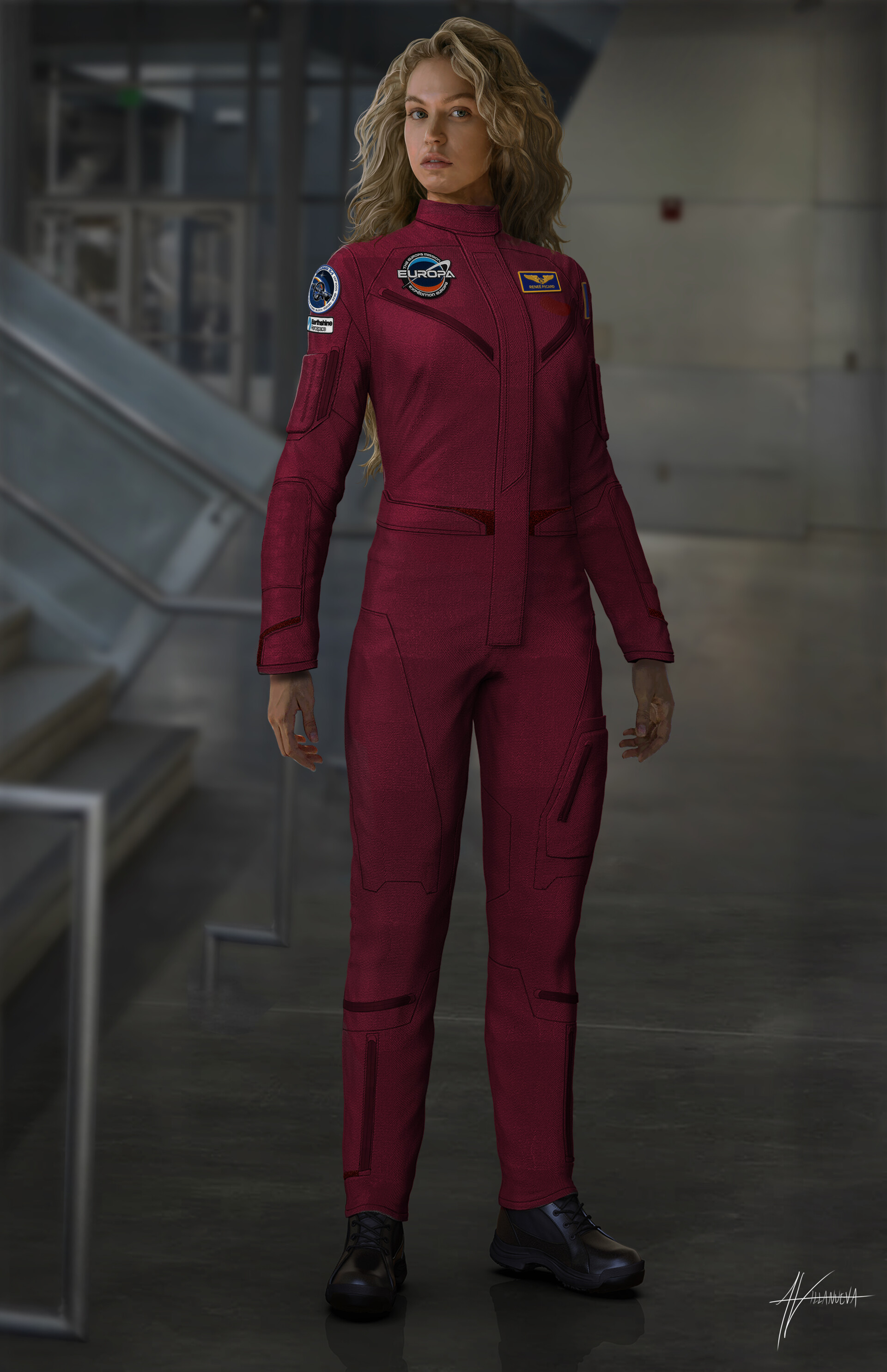 Alan Villanueva - Star Trek Picard Season 2: Renee Picard 21-Century Astronaut Flight Suit
