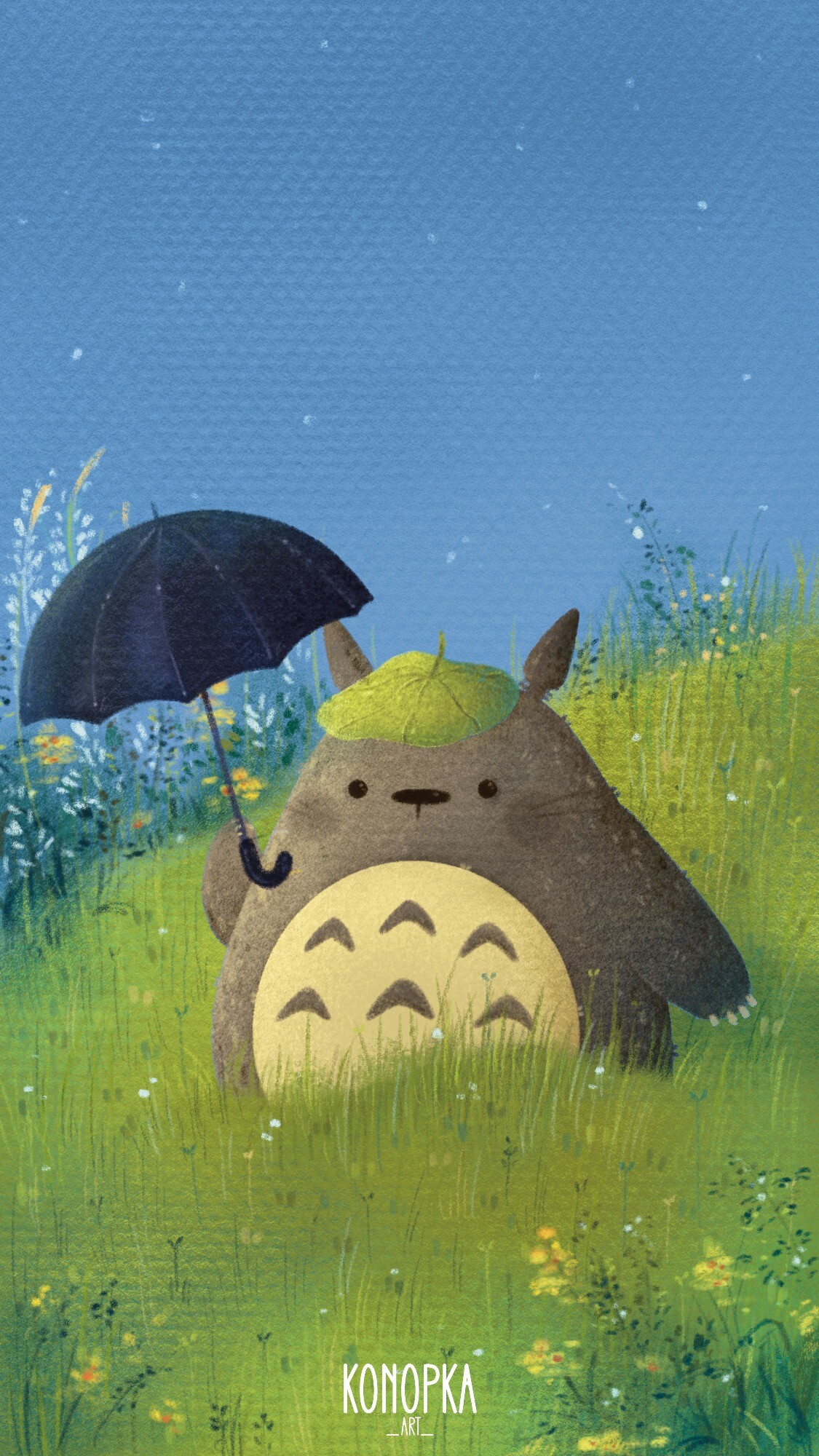 My Neighbor Totoro Iphone Wallpaper