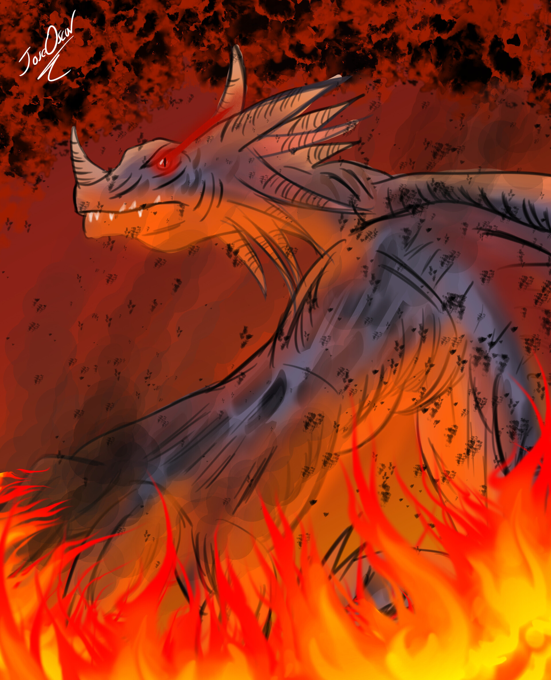 ArtStation - Dragon (ilustration)