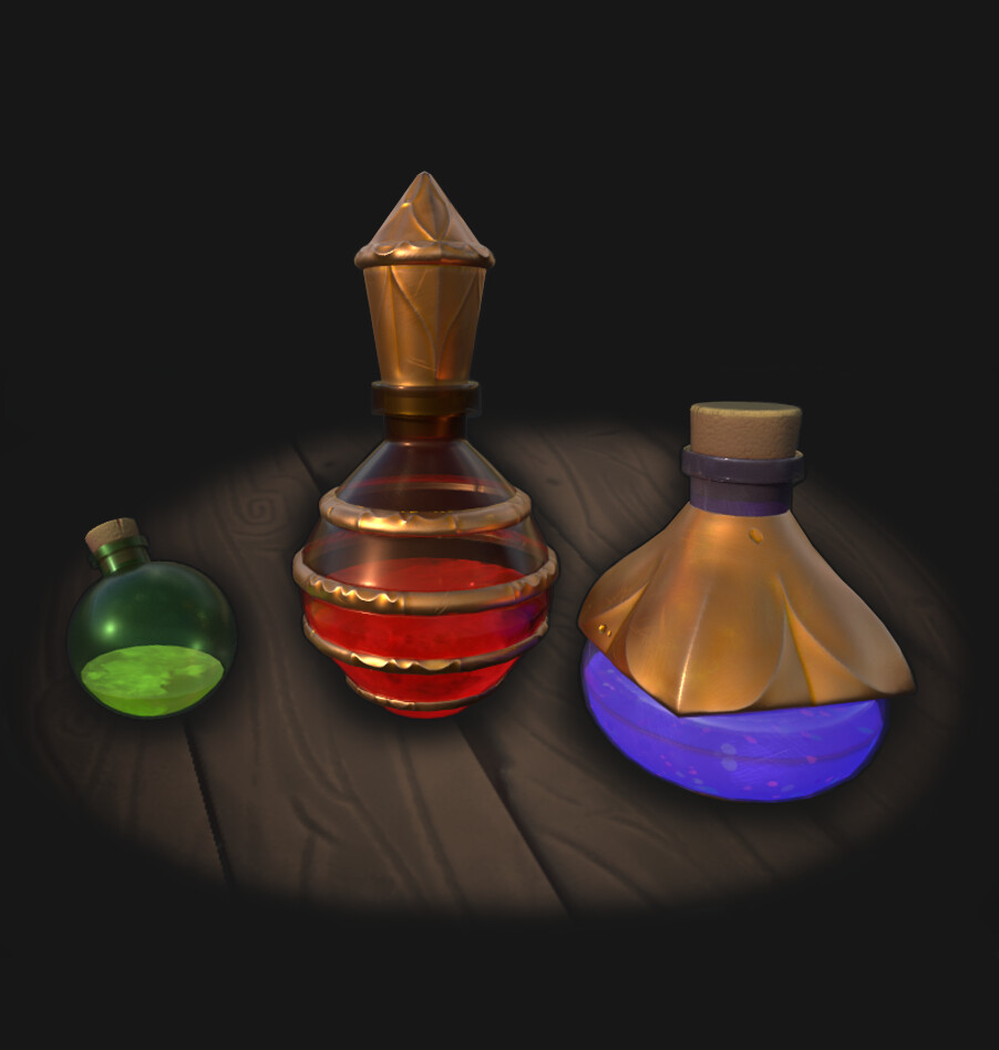ArtStation - Potions