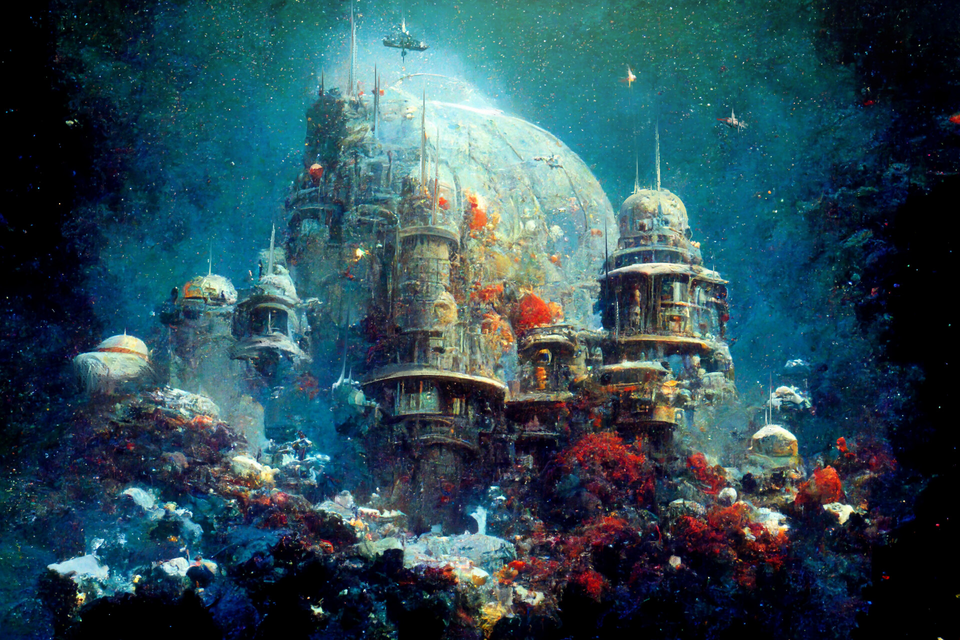 ArtStation - Deep Ocean Space