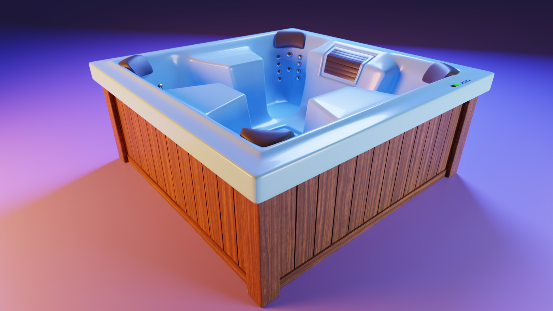 ArtStation - Jacuzzi Time