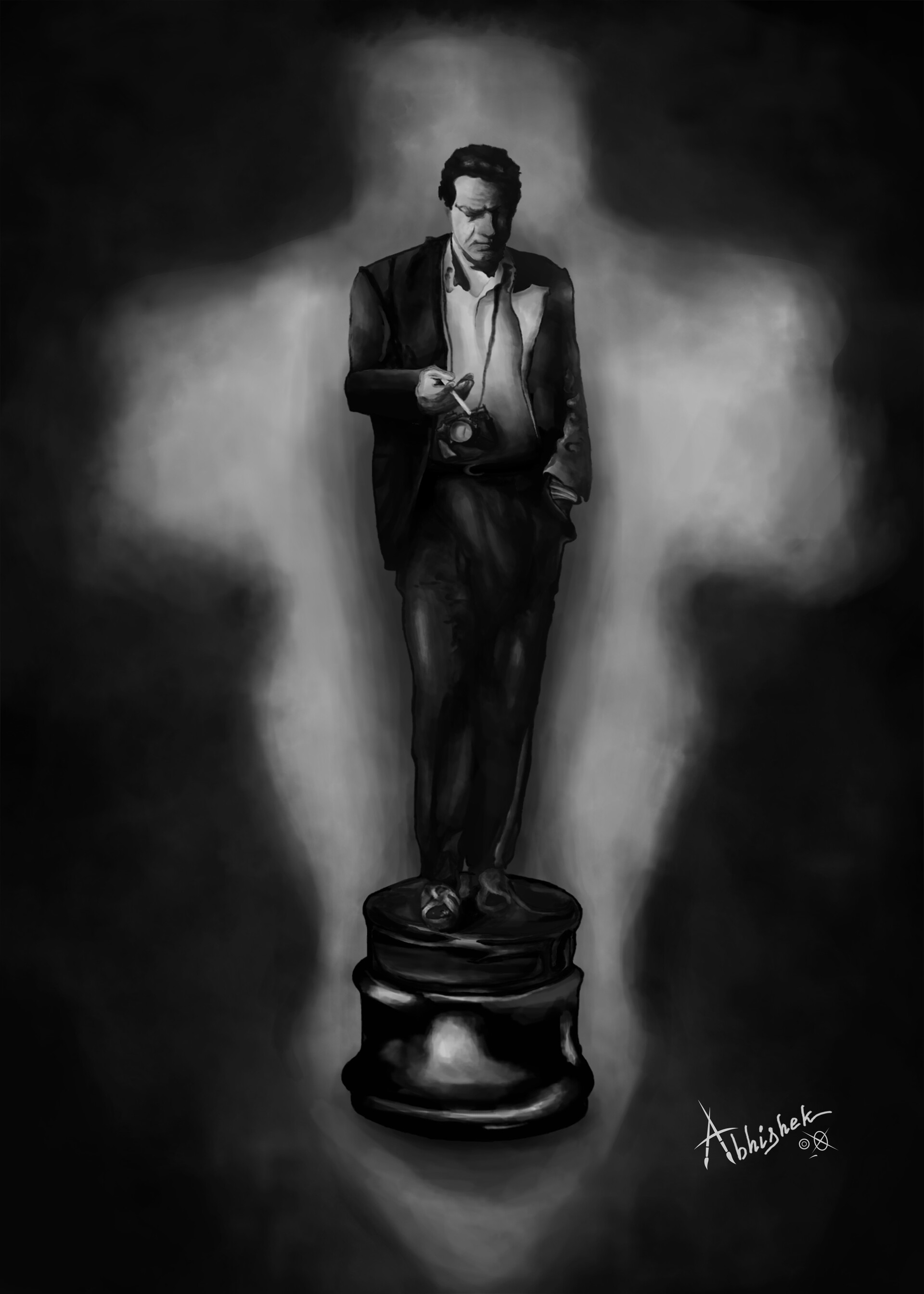 ArtStation - || Ray as an Oscar
