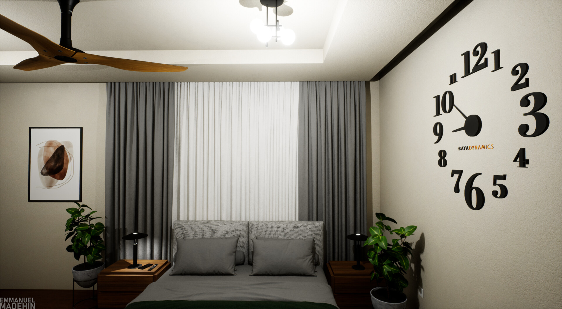 Emmanuel Madehin - UE5 Hotel Room