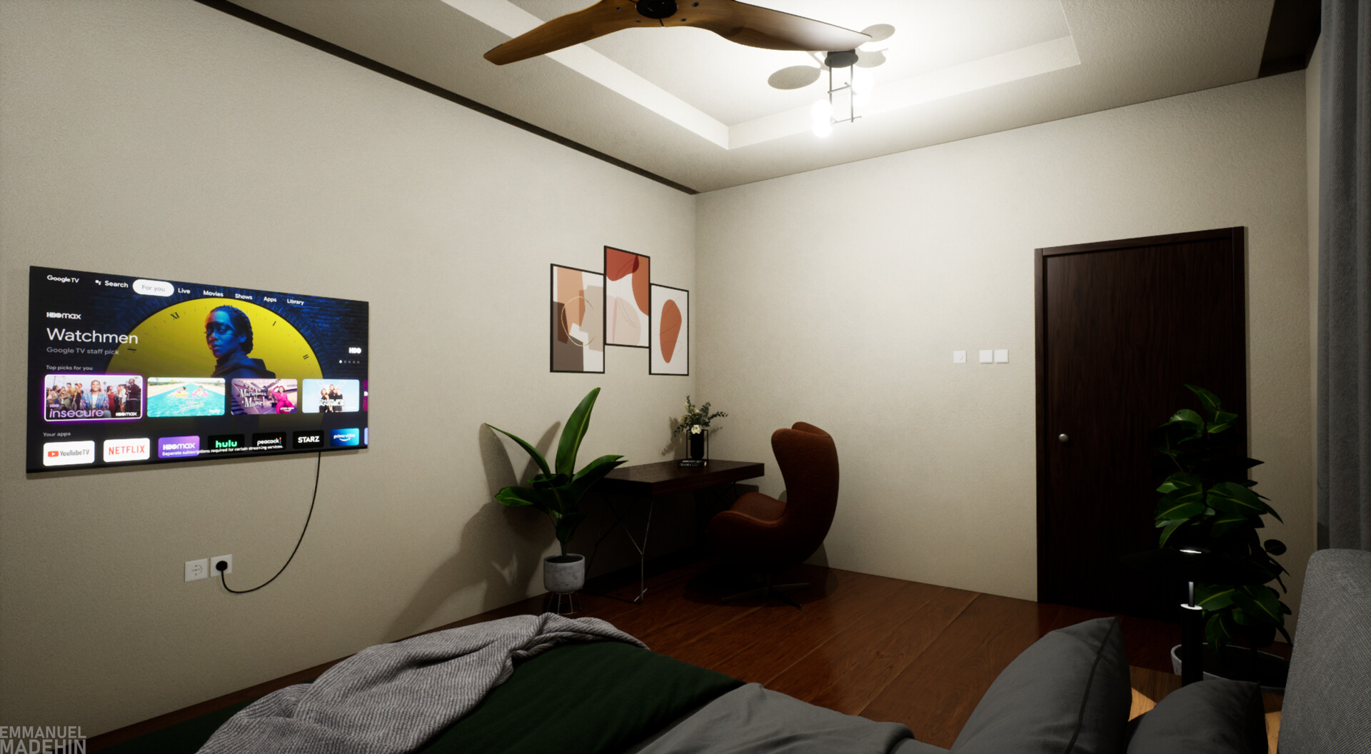 Emmanuel Madehin - UE5 Hotel Room