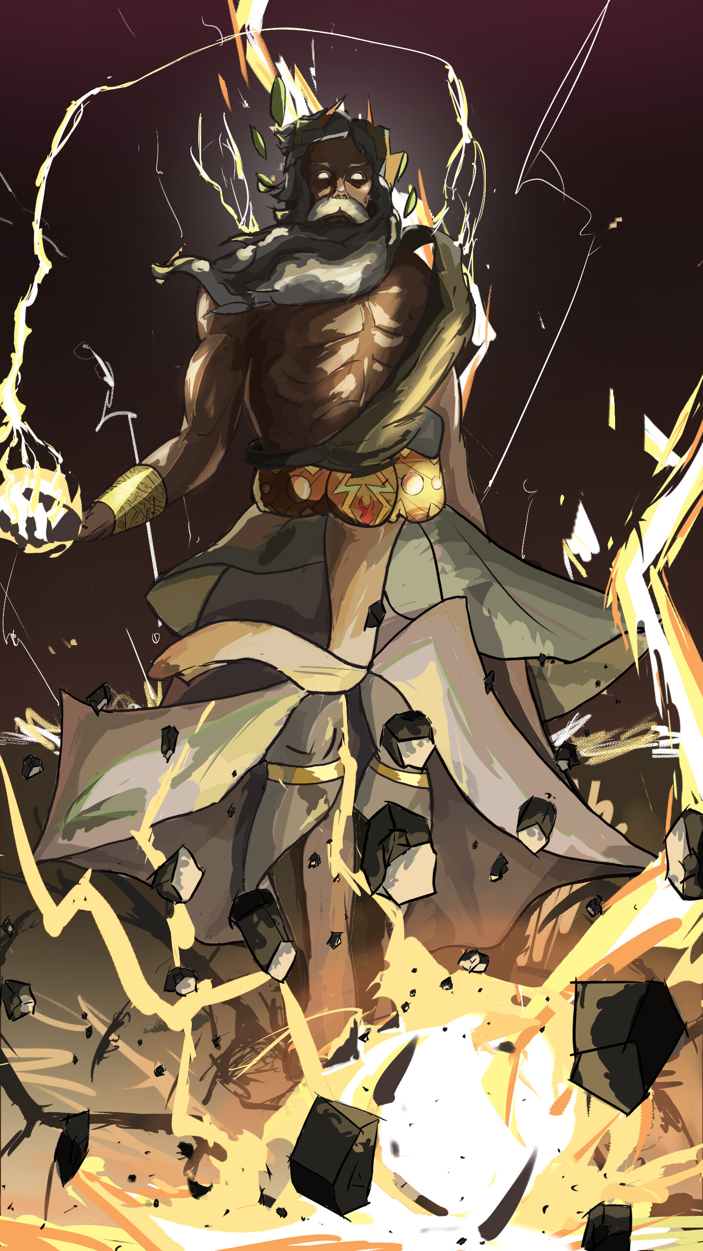 ArtStation - ZEUS Hades Fan Art