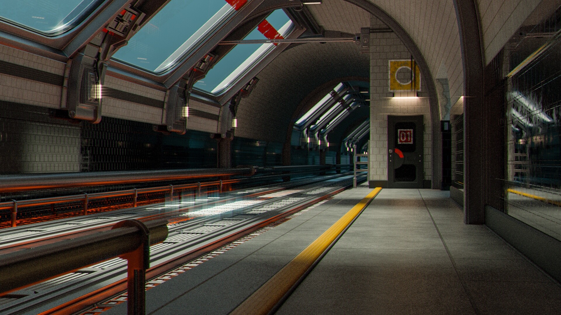 ArtStation - Undersea transit 1