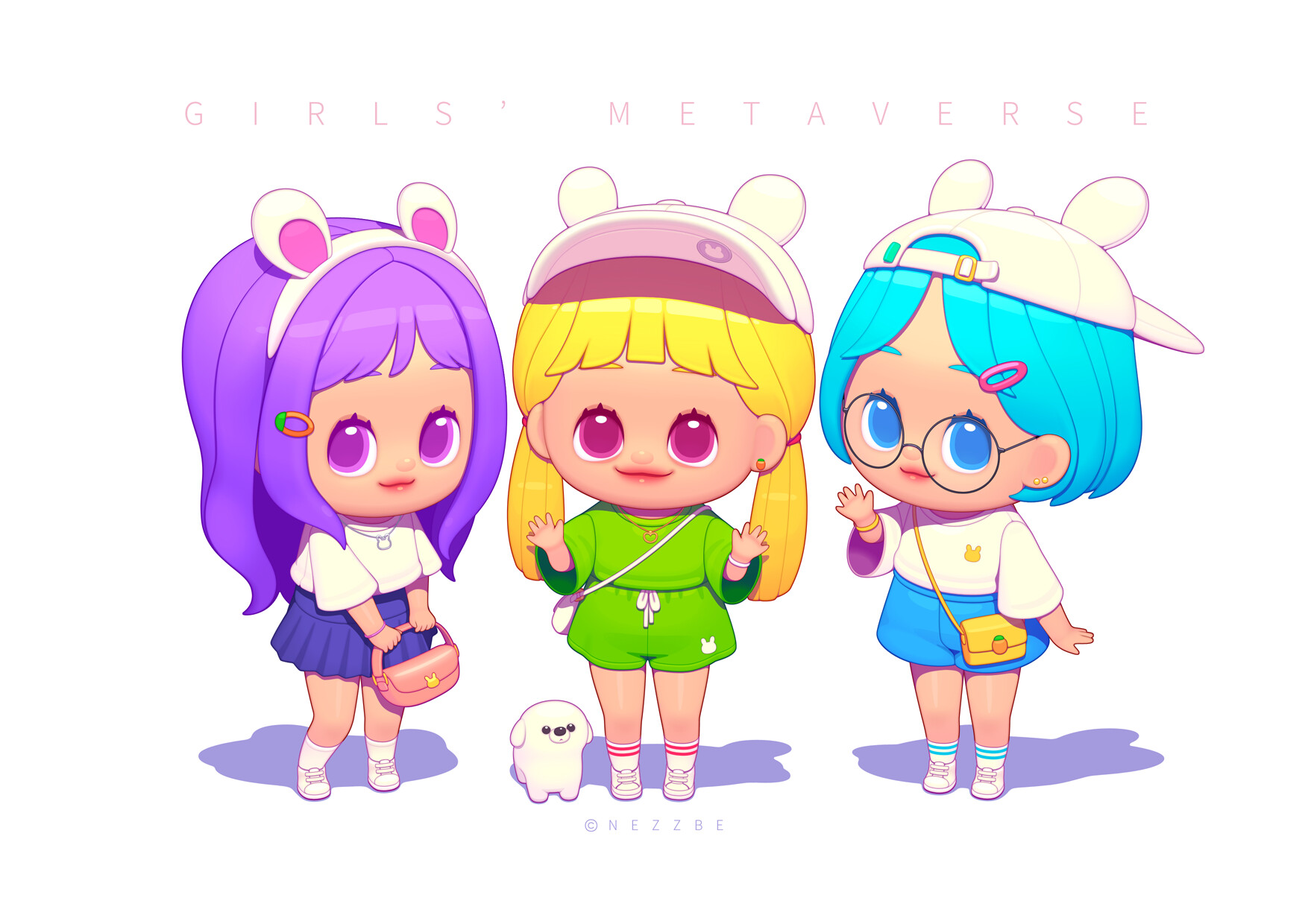 ArtStation - Girls' Metaverse