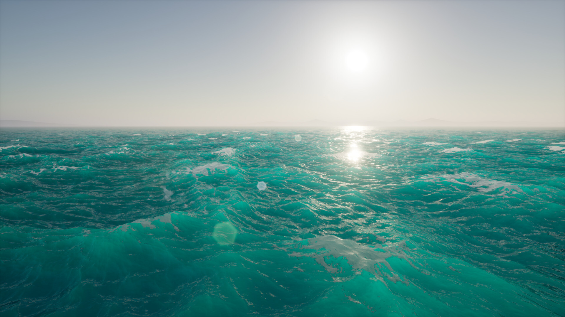 Ghislain GIRARDOT - Unreal Engine Experiments - Augmented Gerstner Waves