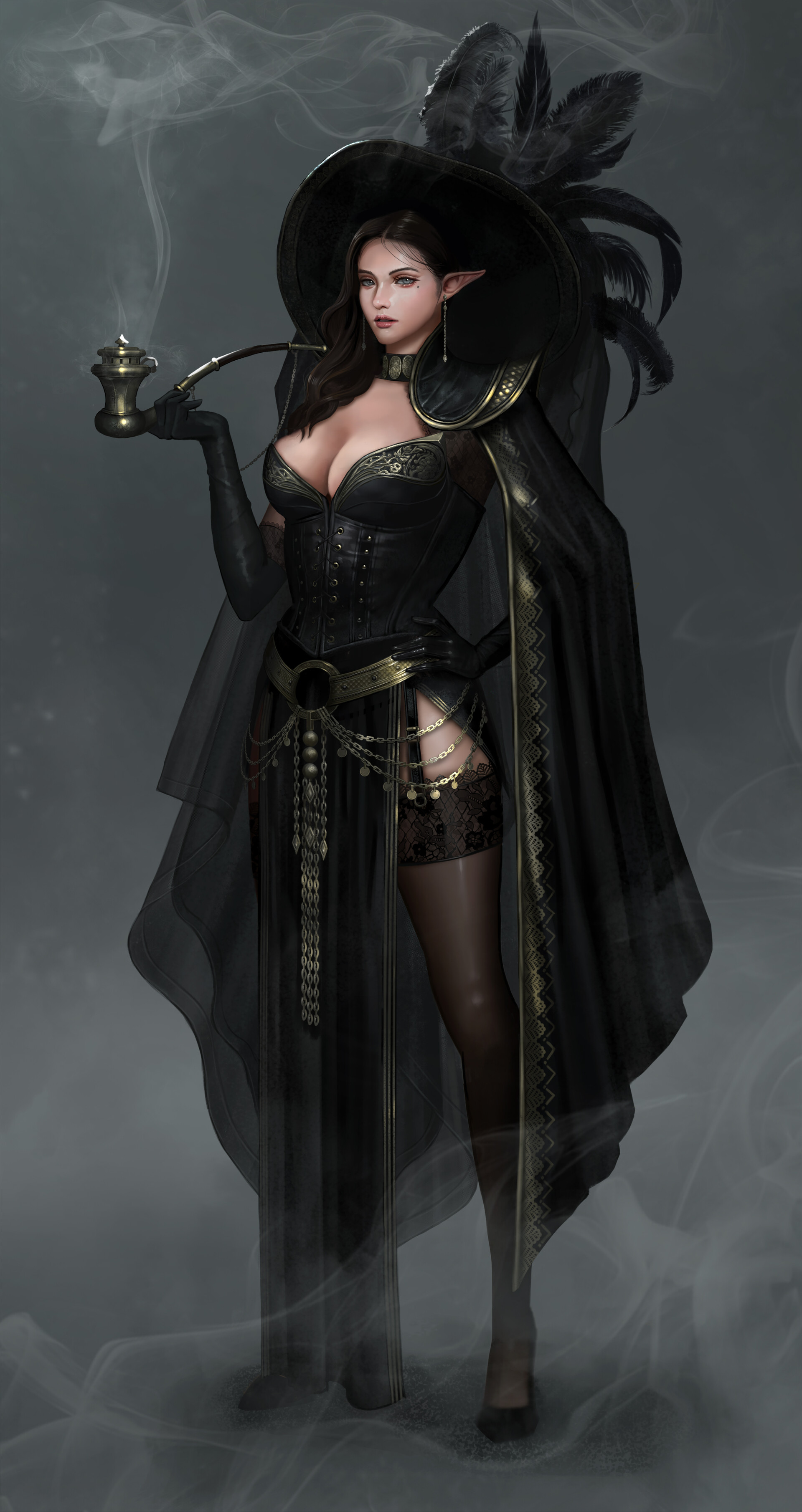 ArtStation - Witch elf