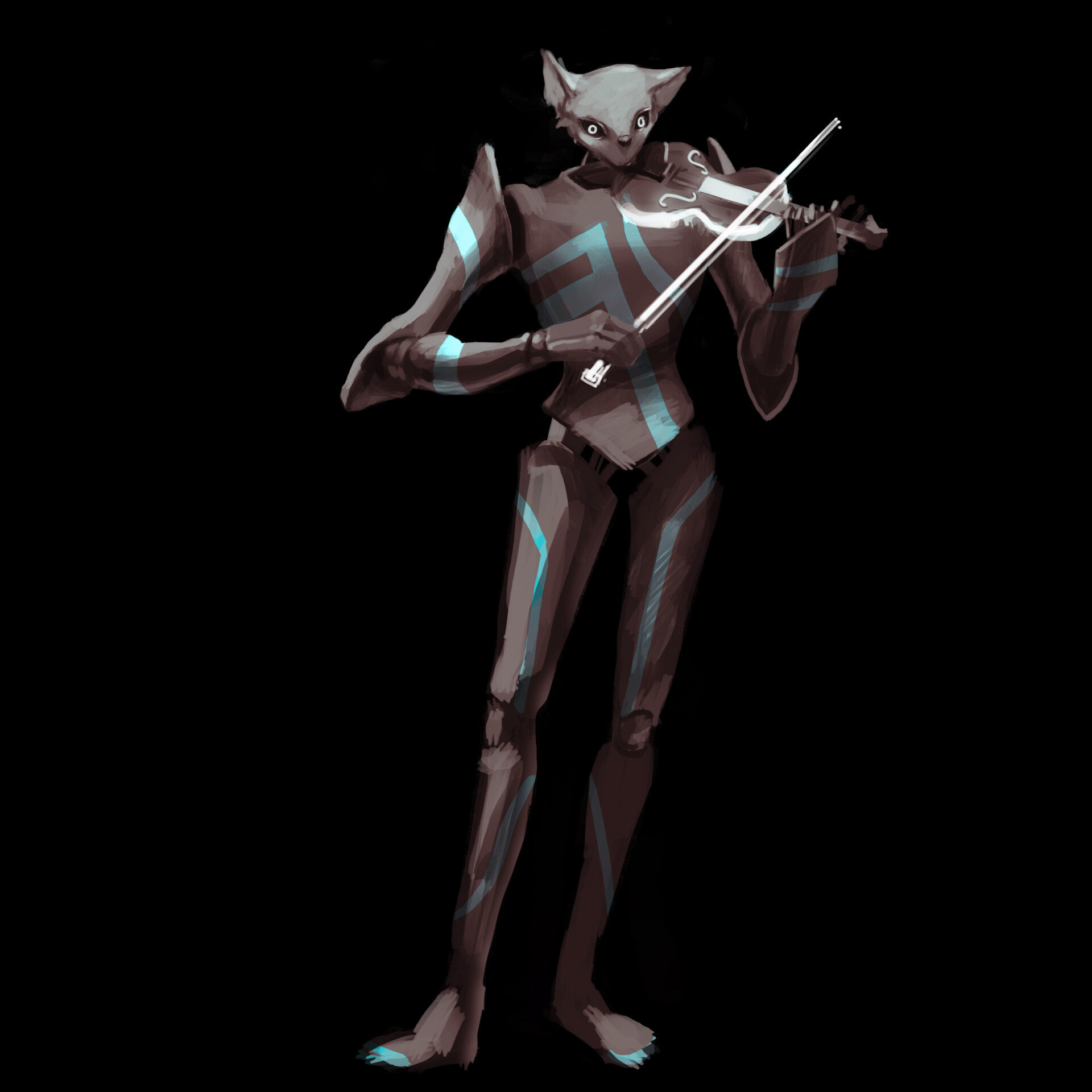 Adora Zhang - some animal like cool guy playing violin