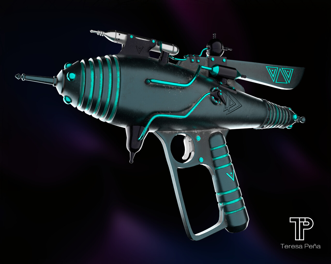 ArtStation - Futuristic Weapon