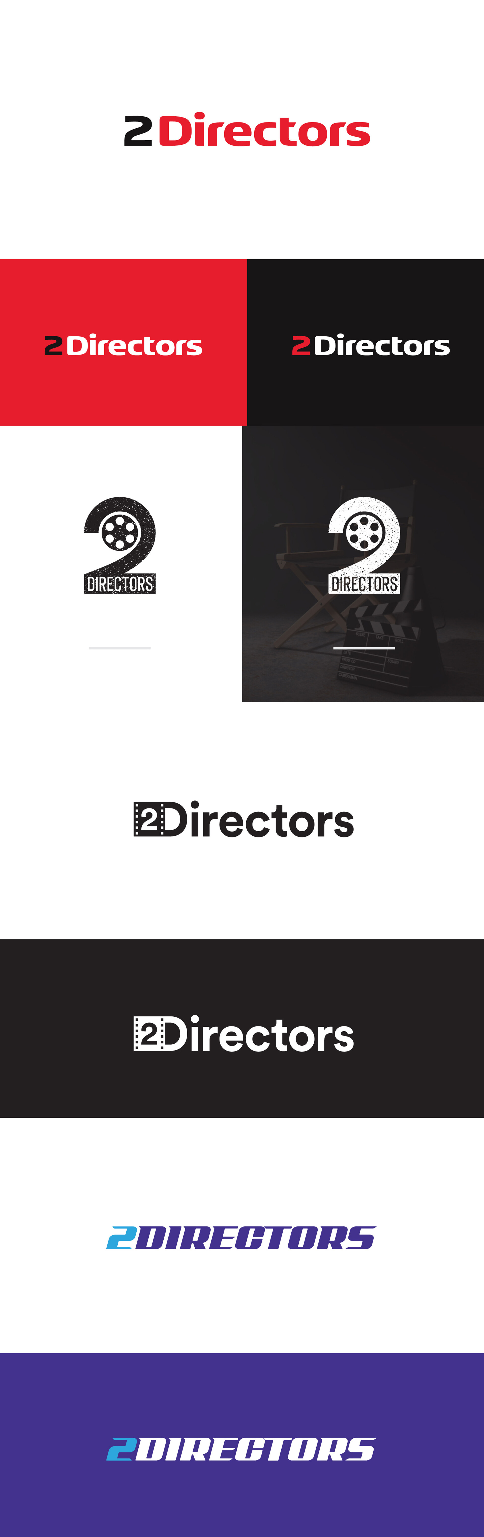 ArtStation - 2 Directors Logo Concepts | Brand Logo Designs