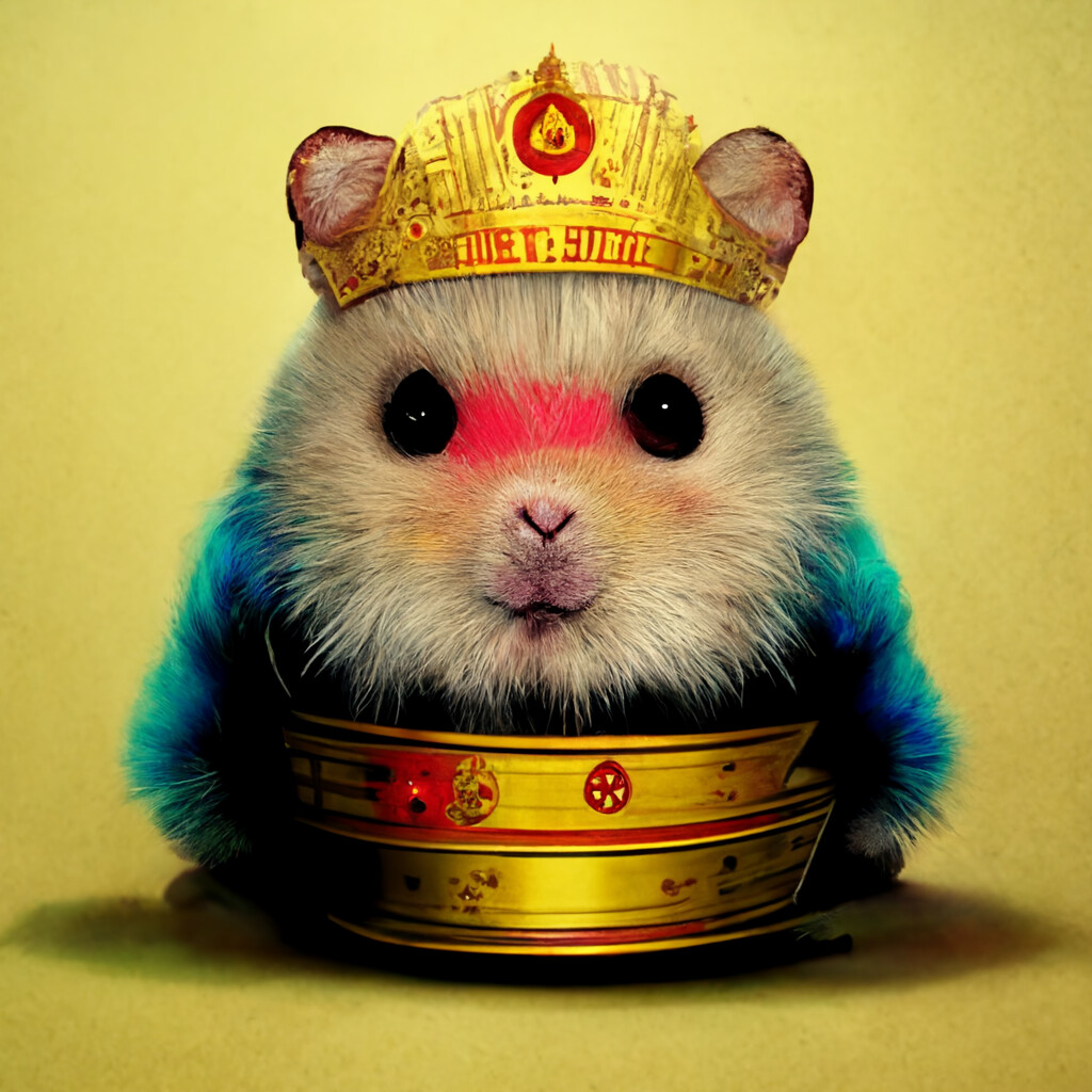ArtStation - Behold! My new art! King of Hamsters 😂