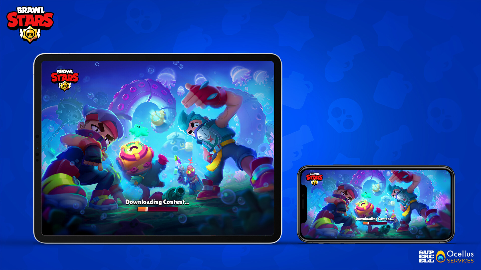 Ocellus - SERVICES - Brawl Stars - Season 13 Loading Screen: Deep Sea Brawl