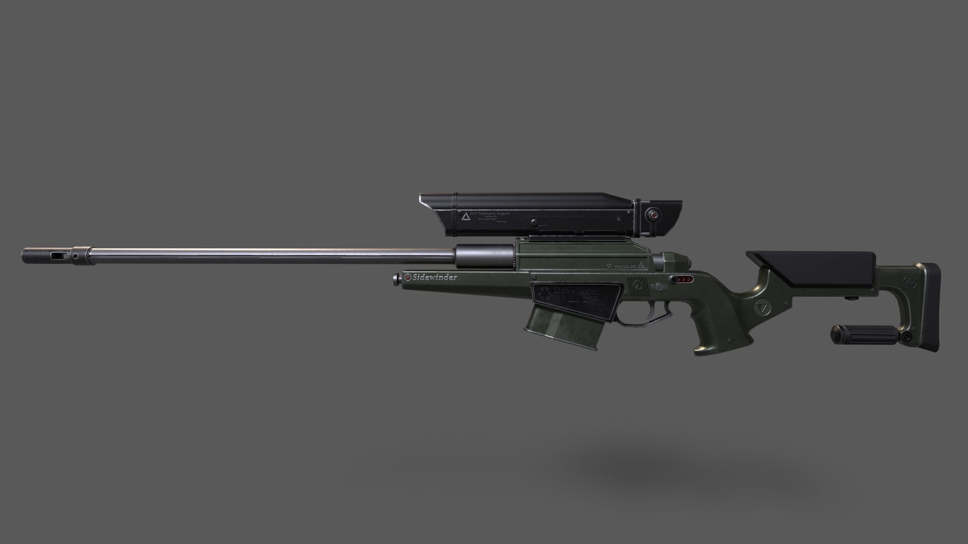 ArtStation - Sniper Gaming Asset