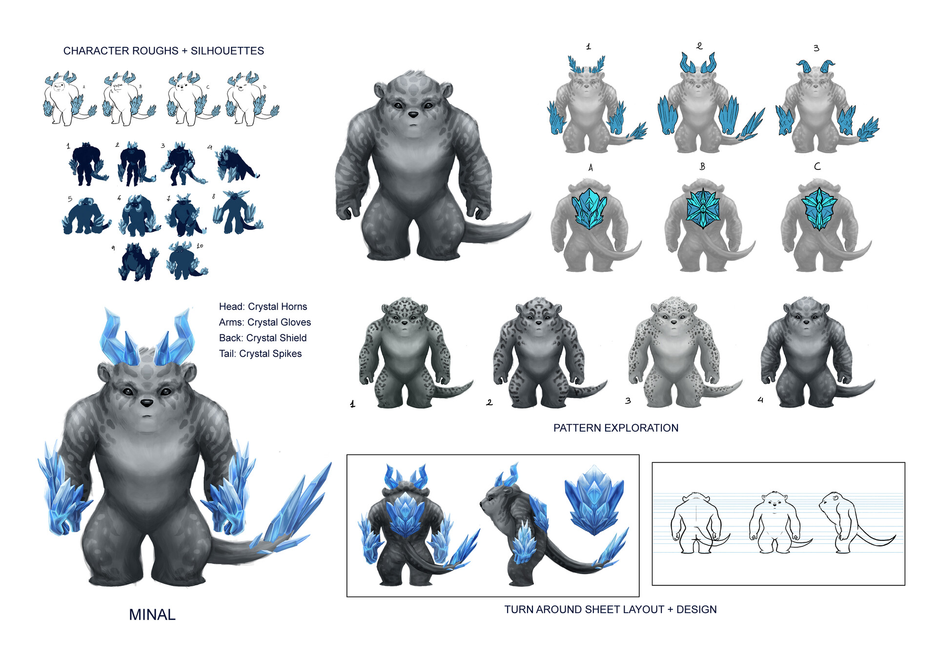 ArtStation - Character Design for MOBA Game Ogami Conquest