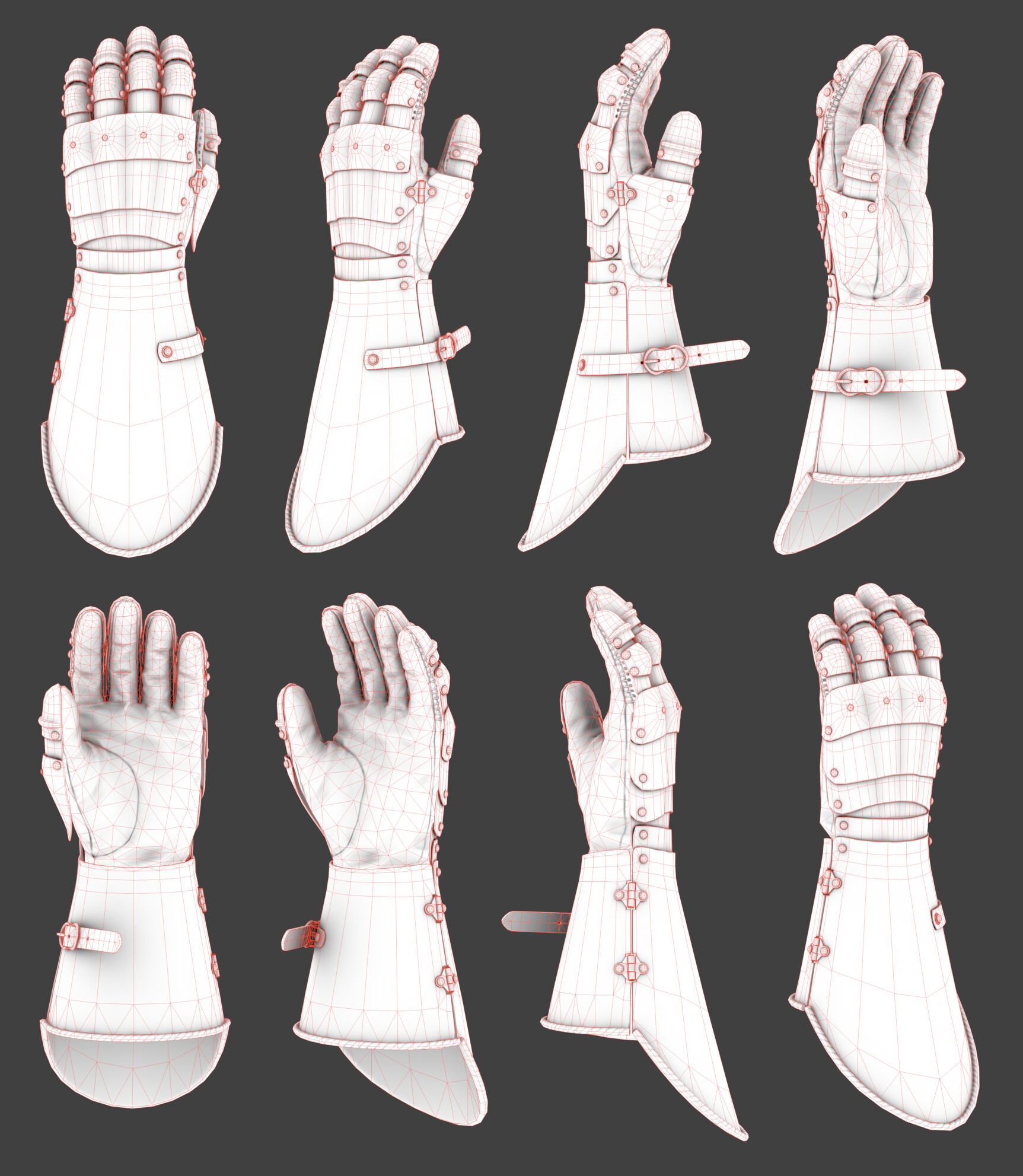 Piotr Walczuk - Ceremonial Gauntlet of the Holy Knight of Saint Mary ...