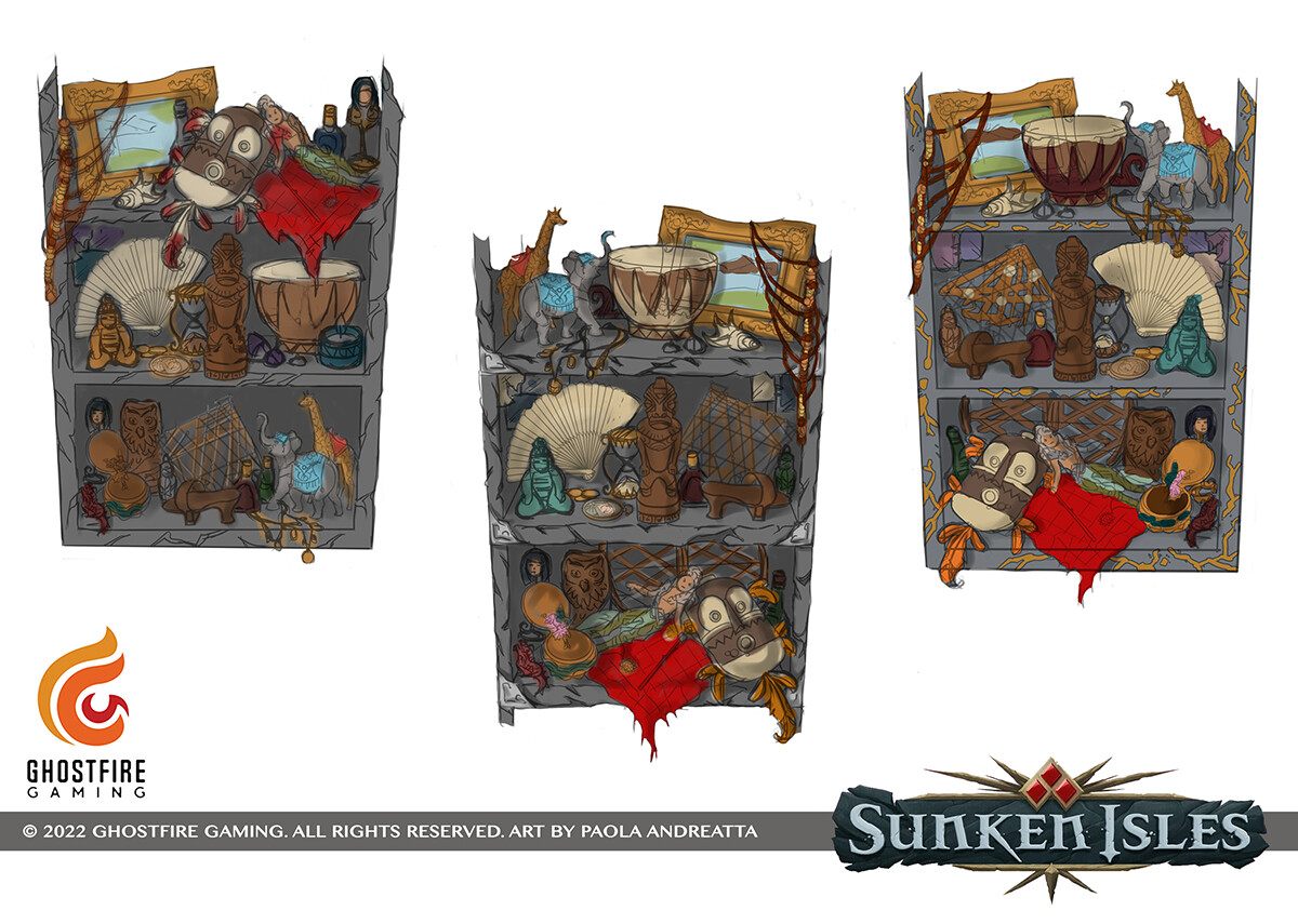 Paola Andreatta - Sunken Isles Items - Ghostfire Gaming