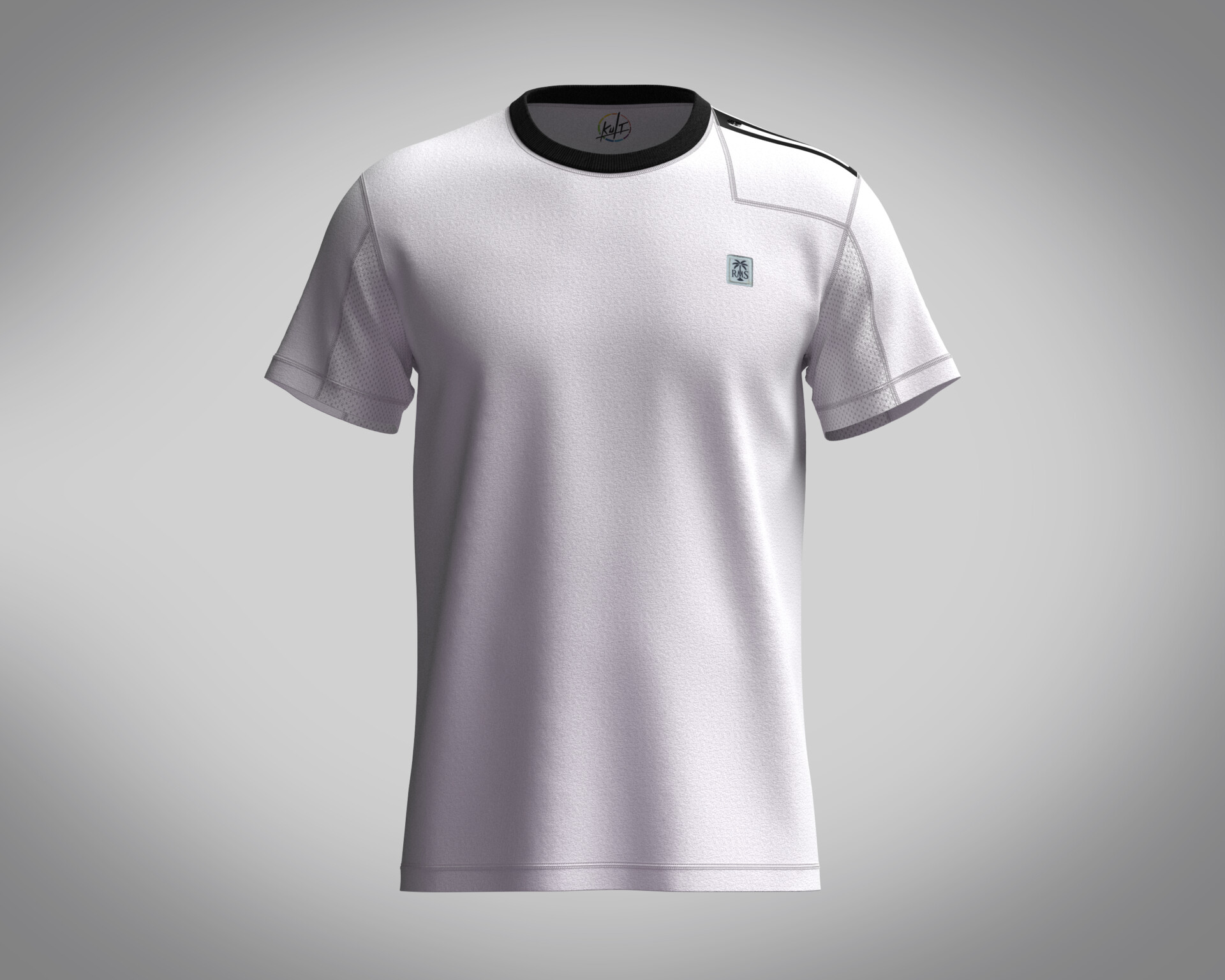 ArtStation - T-Shirt with Mesh