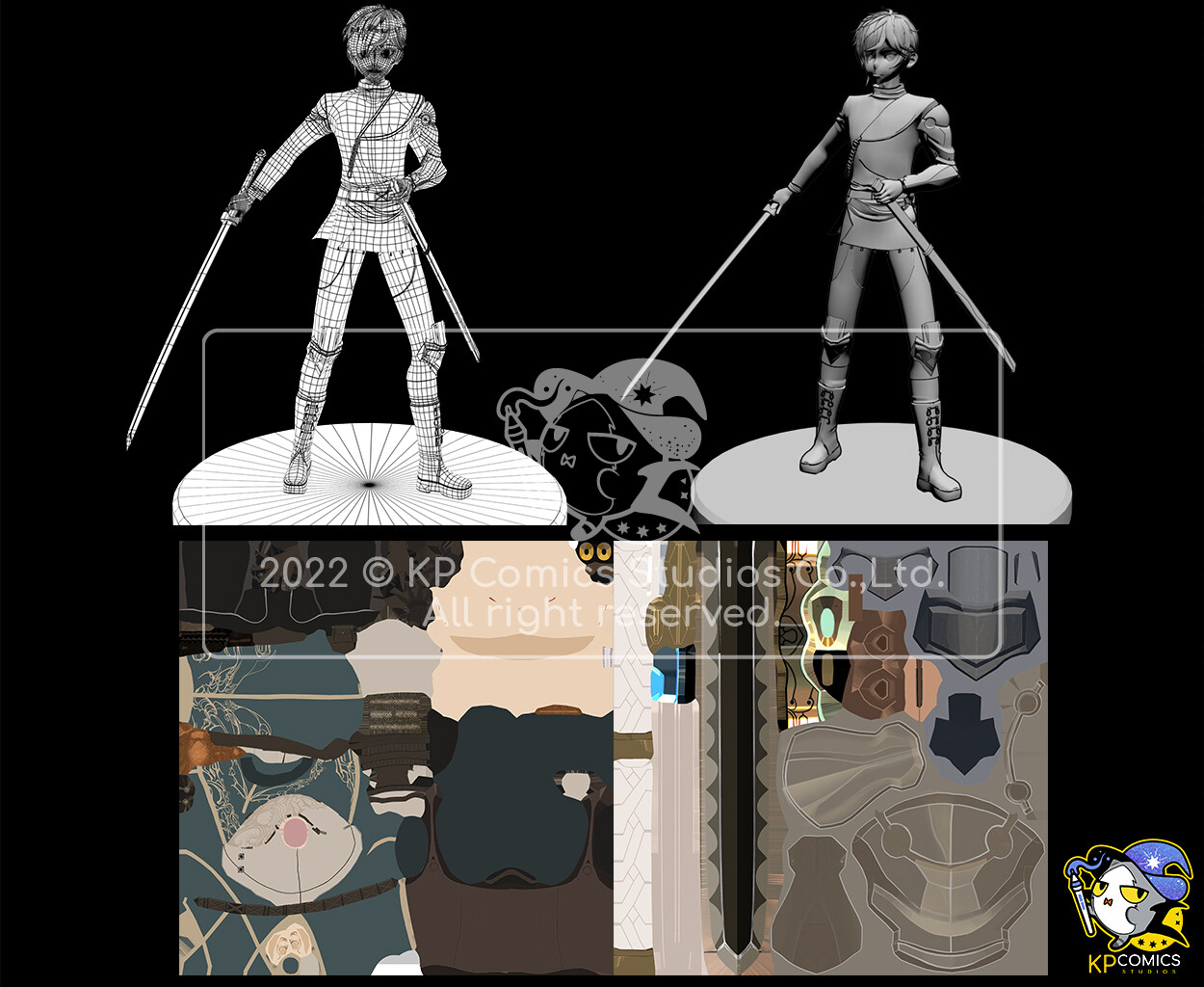 KP Comics Studios - LEI 3D Model by KP Comics Studios