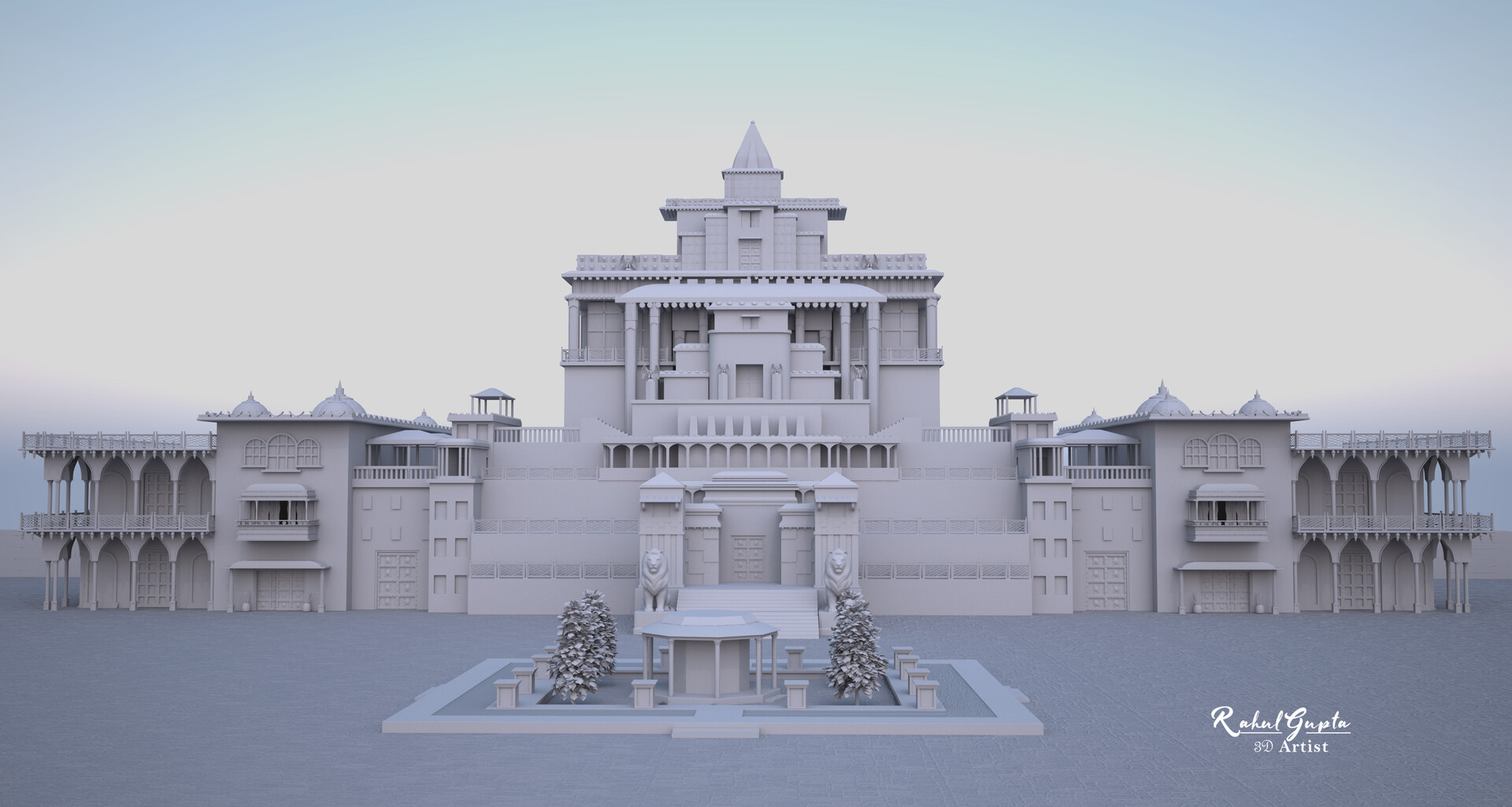 ArtStation - king Palace