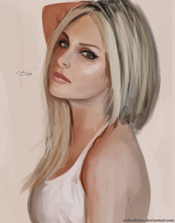 ArtStation - Another portrait