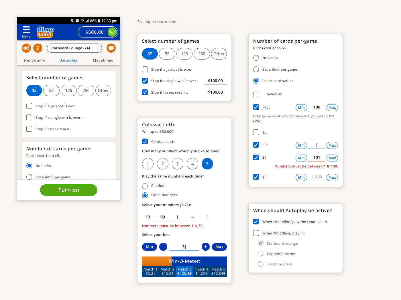 Joel Hardgrave - Bingo Game UI Design🐟 Explore as vantagens de apostar ...