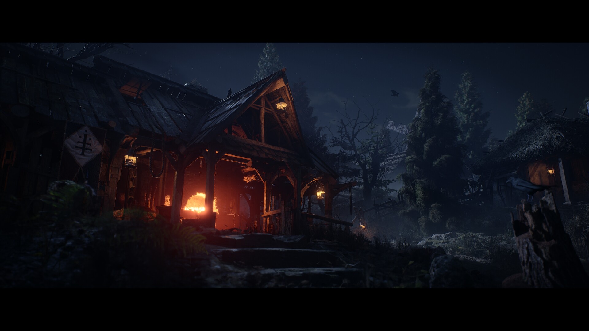 Dirk Lalleman - Medieval Village Relight - Physically Based Lighting Study [UE5]
