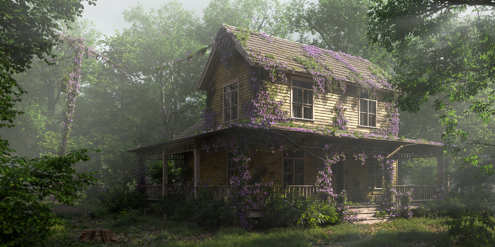 ArtStation - abandoned house