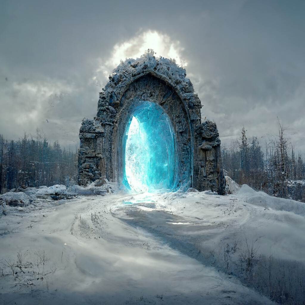 ArtStation - Ancient Winterland Portal