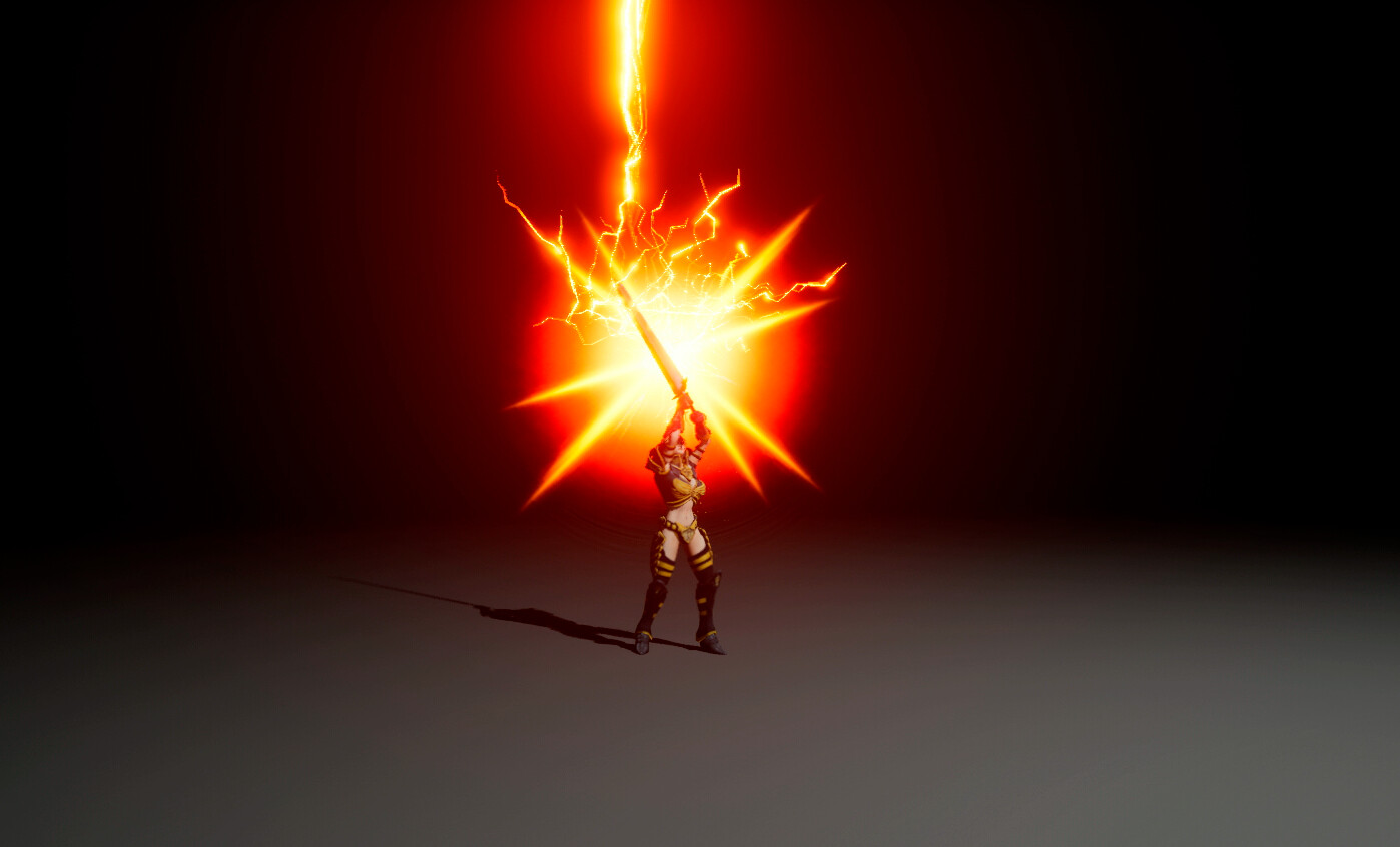 ArtStation - Lighting strike vfx
