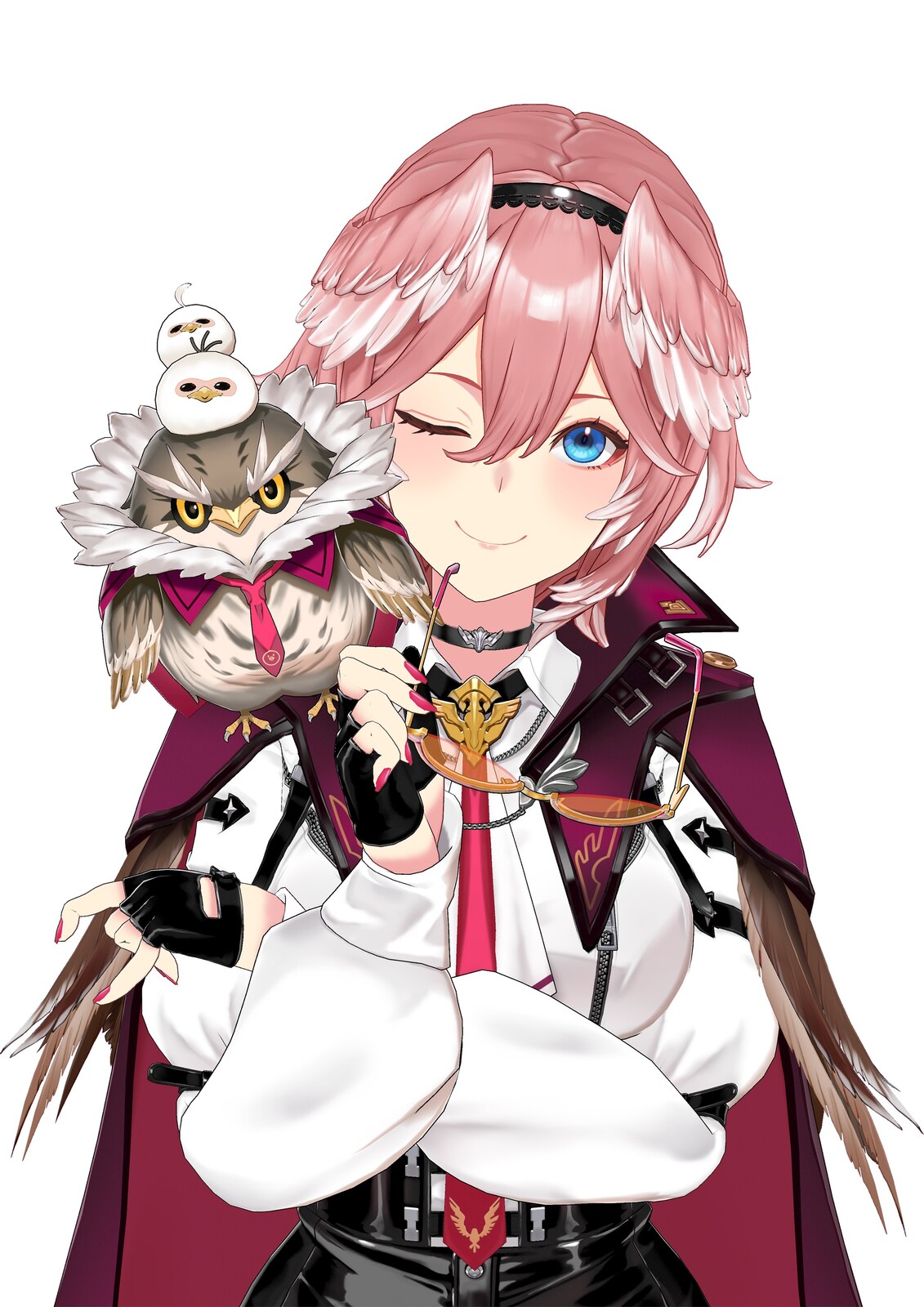 Camila D. Lopez - Vtuber Mascot Ganmo 3D Modeling Work