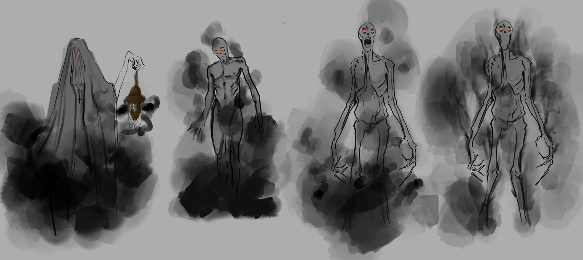 ArtStation - MONSTER CHARACTER FOR THE BLEAK GAME