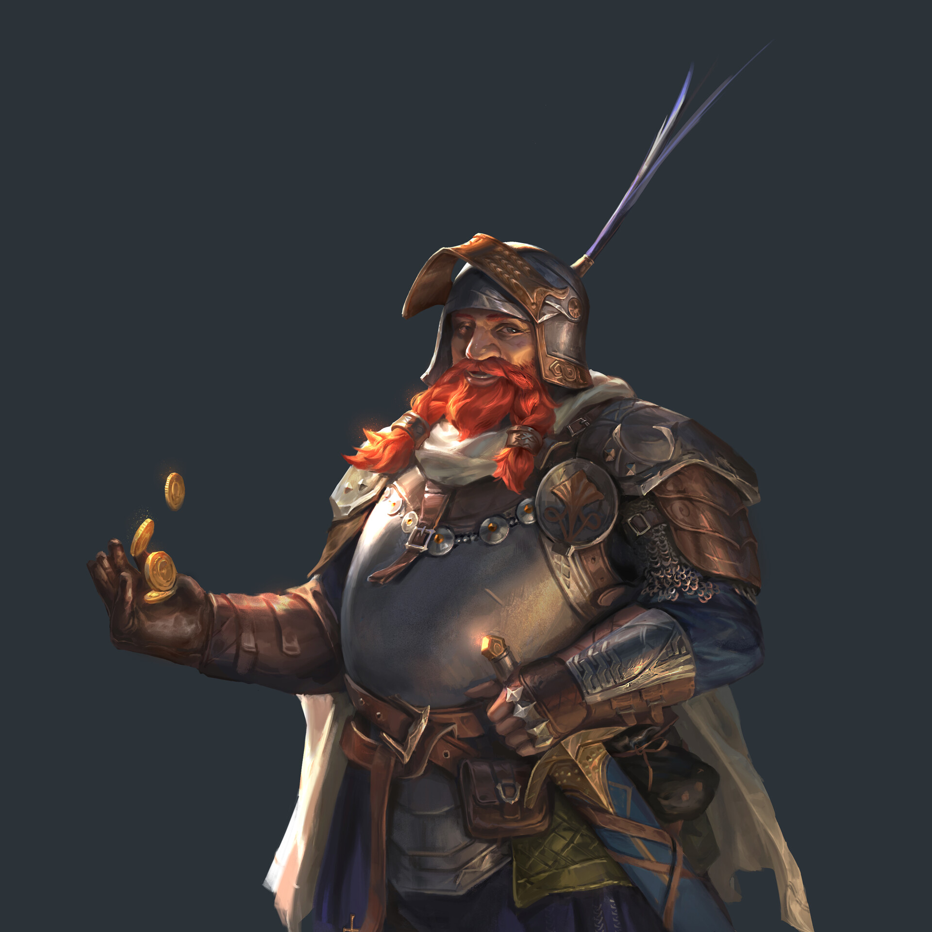 ArtStation - 矮人守卫Dwarf guard