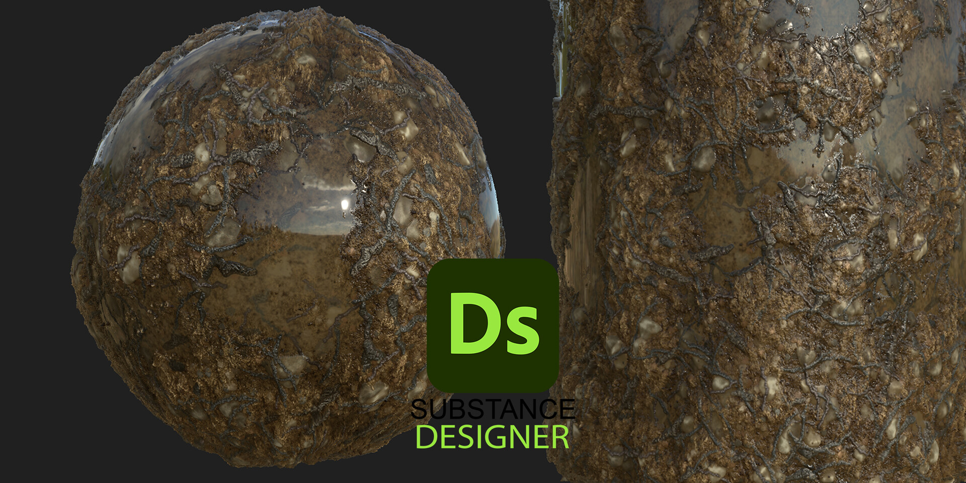 ArtStation - Dirt Field Material