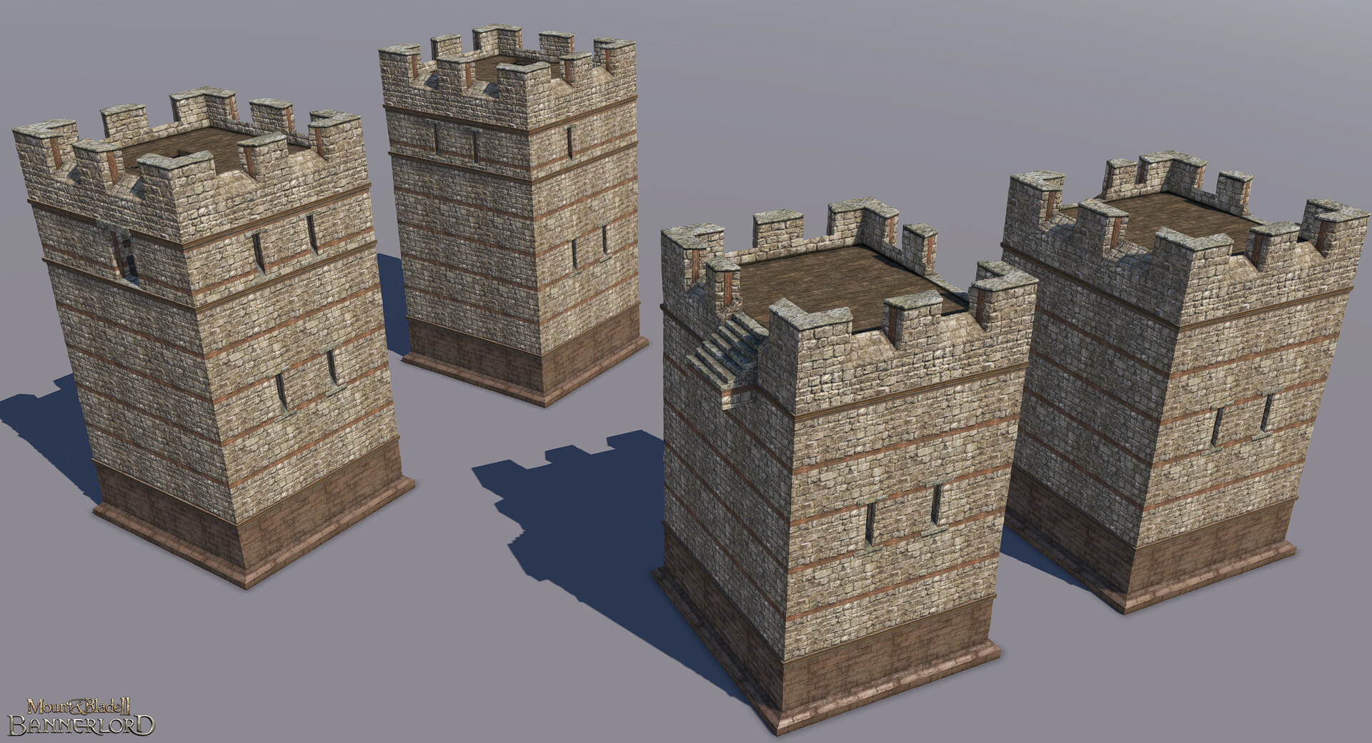 Mert Mimaroglu - M&B2 Bannerlord - Empire - Castle Parts